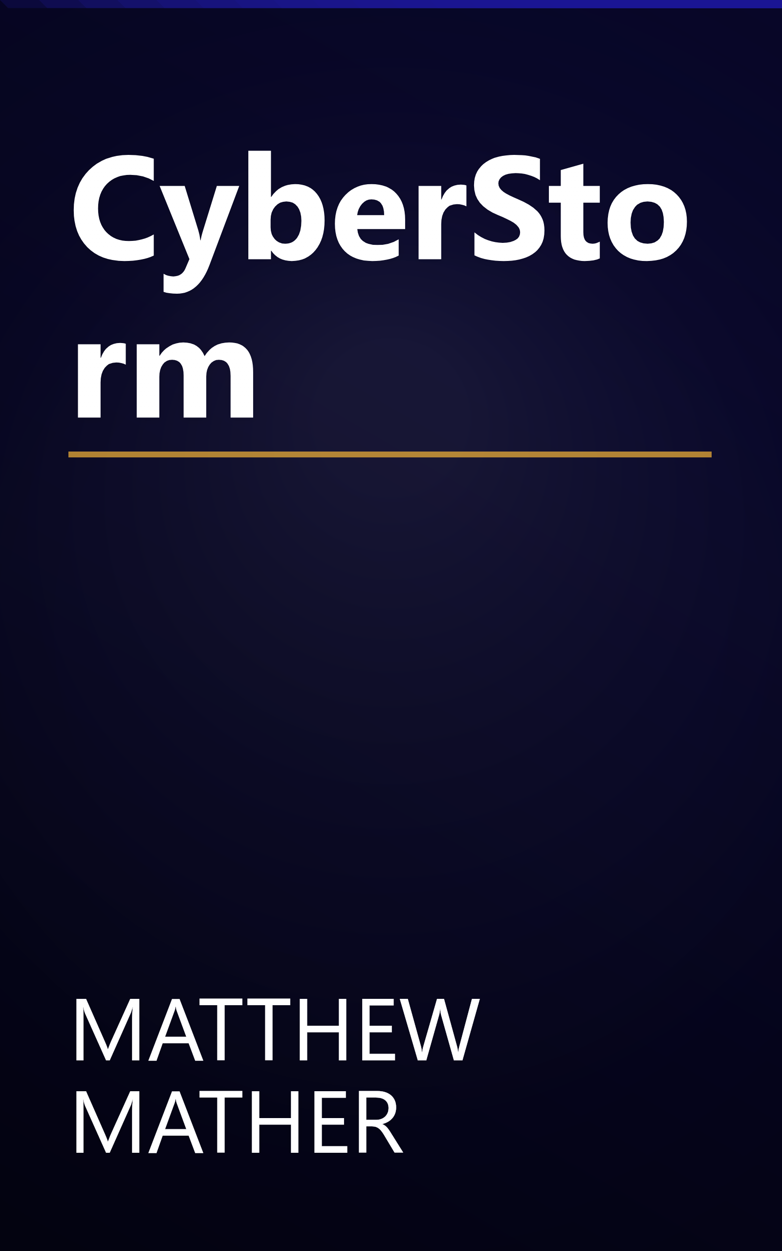 CyberStorm book cover
