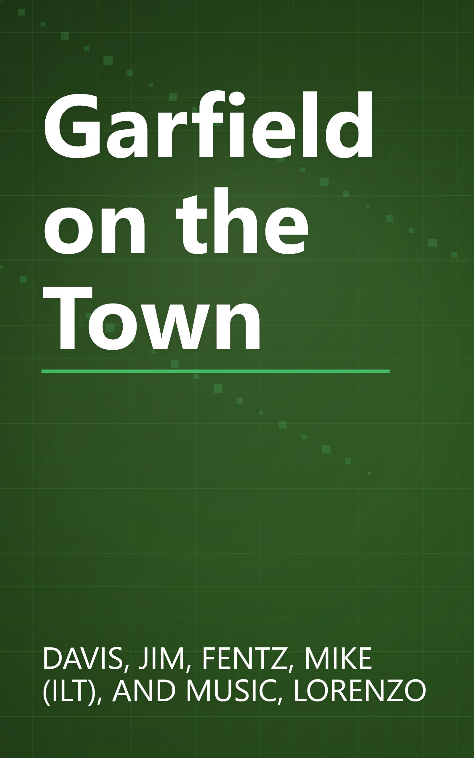 Garfield on the Town book cover