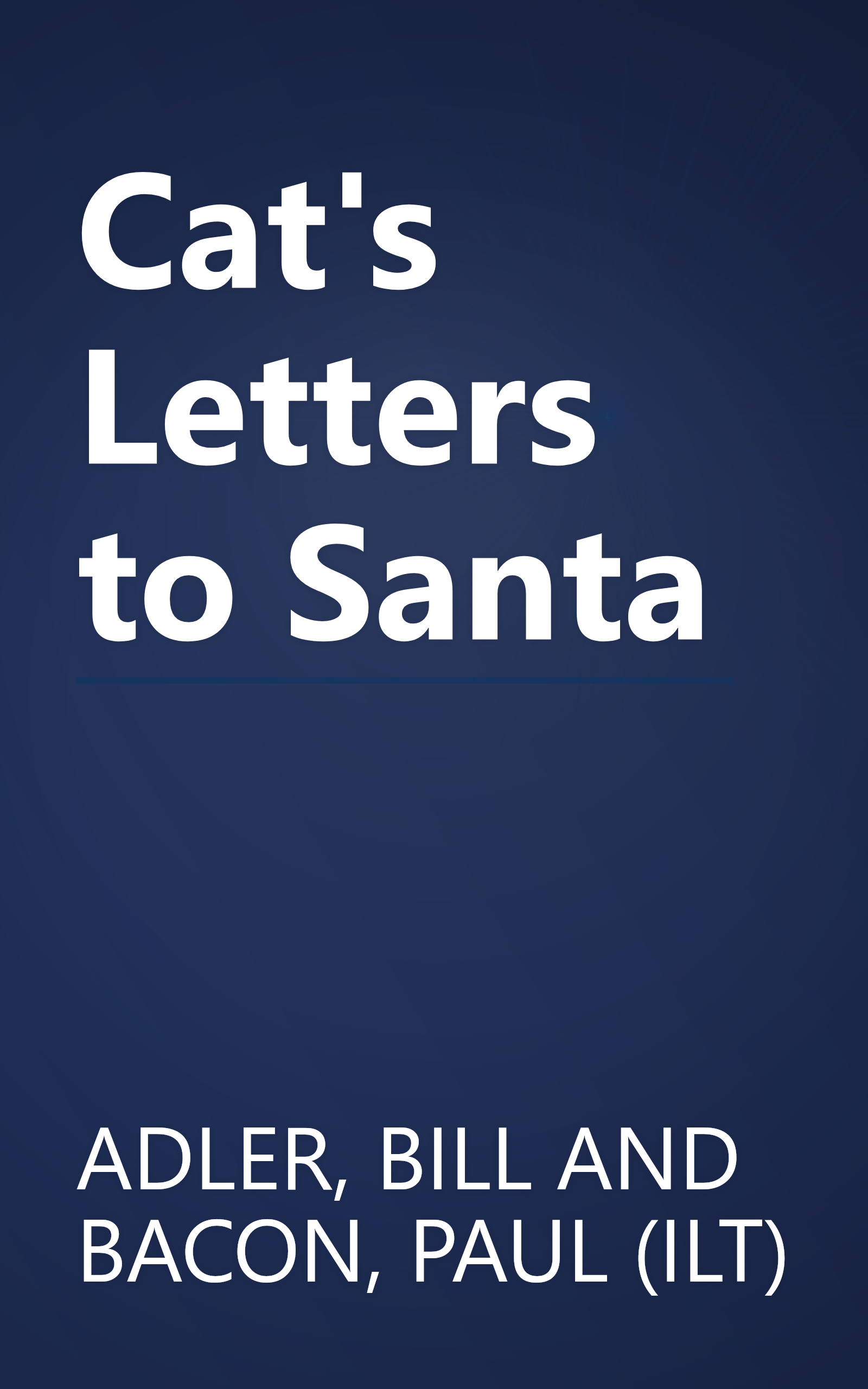 Cat's Letters to Santa book cover