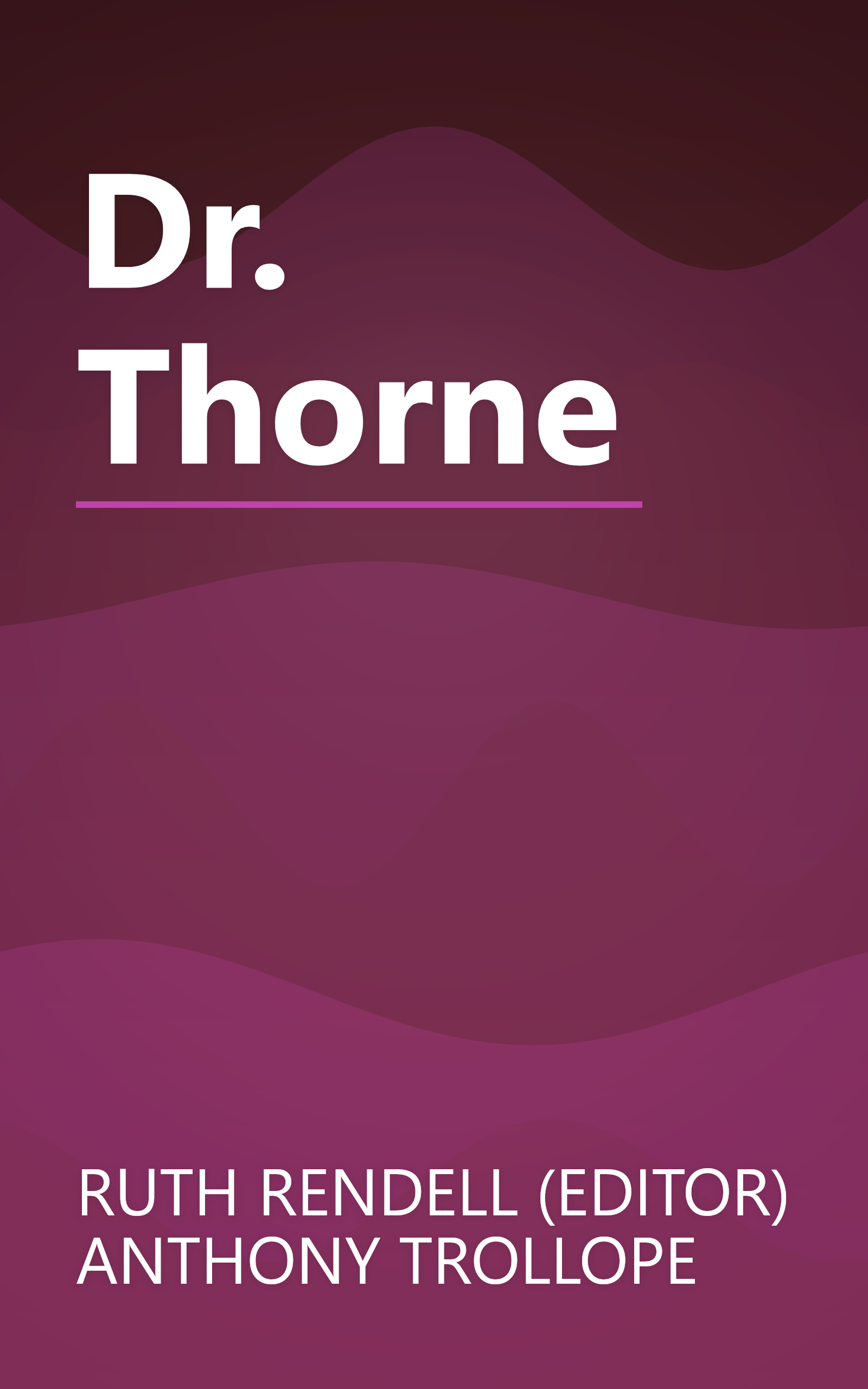 Dr. Thorne book cover