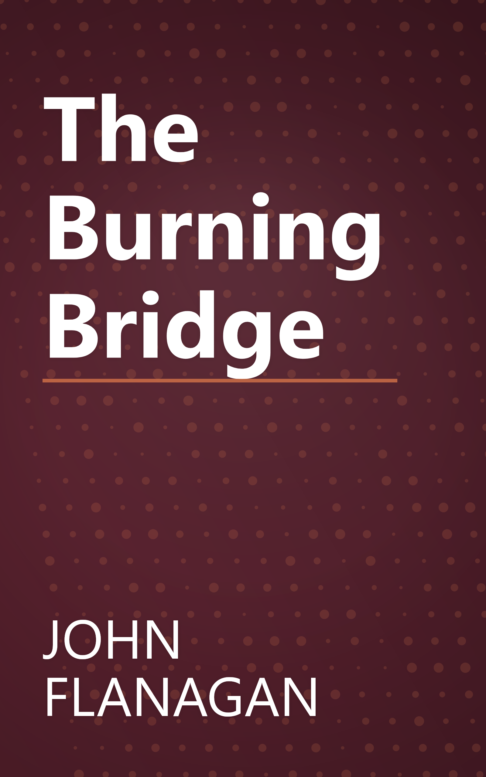 The Burning Bridge book cover