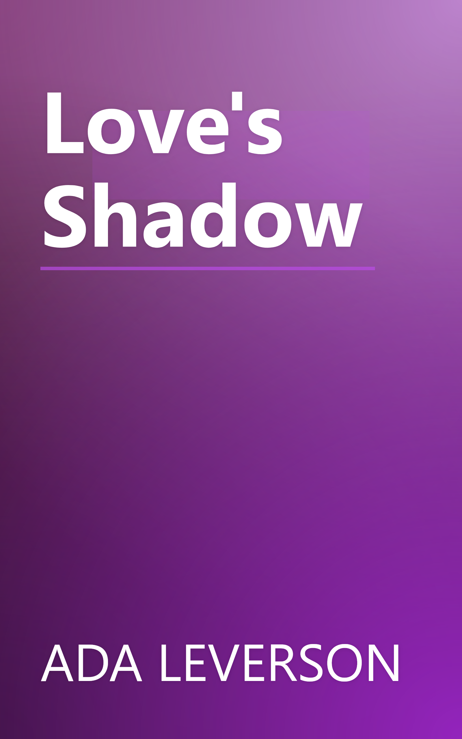 Love's Shadow book cover