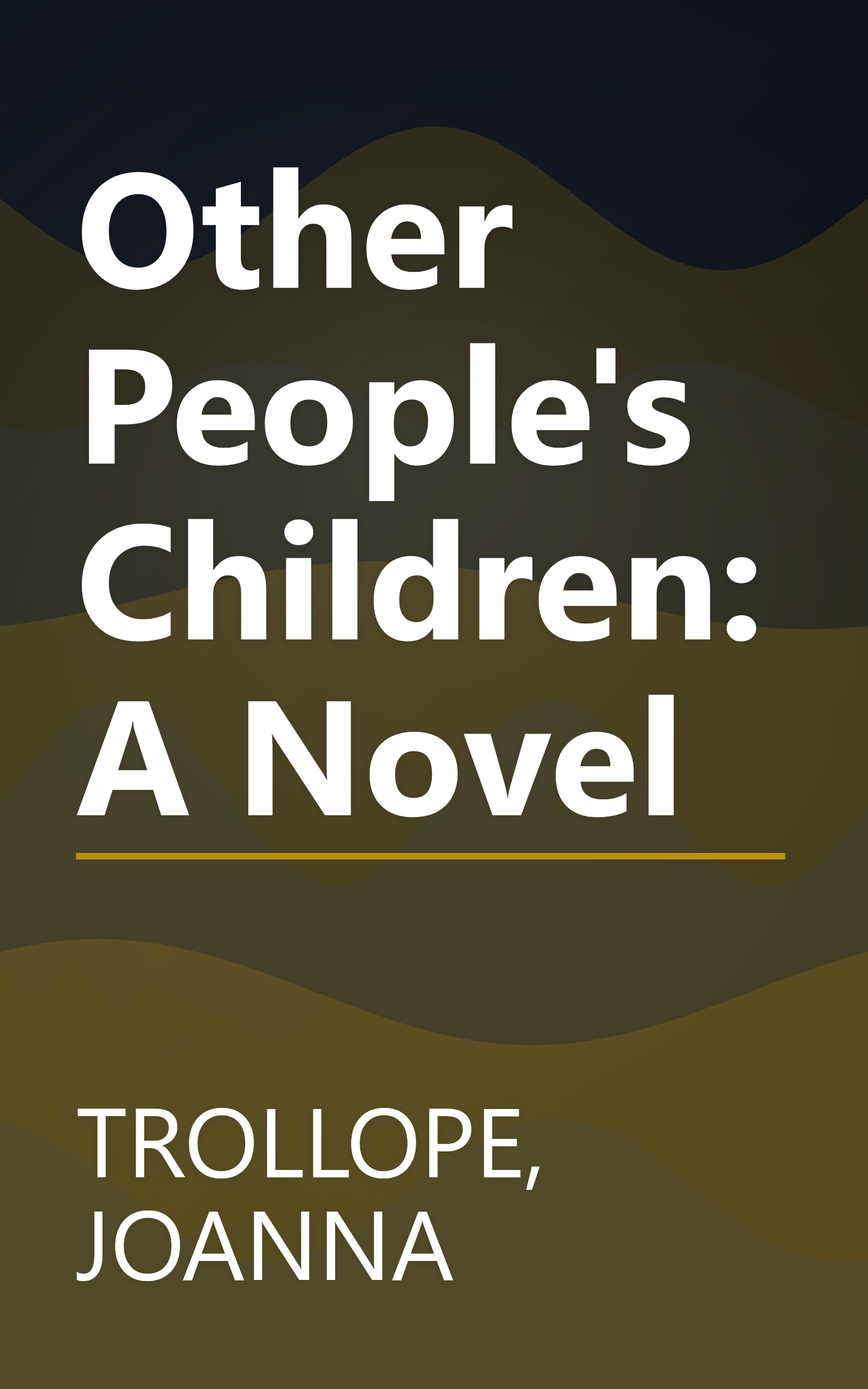 Other People's Children: A Novel book cover