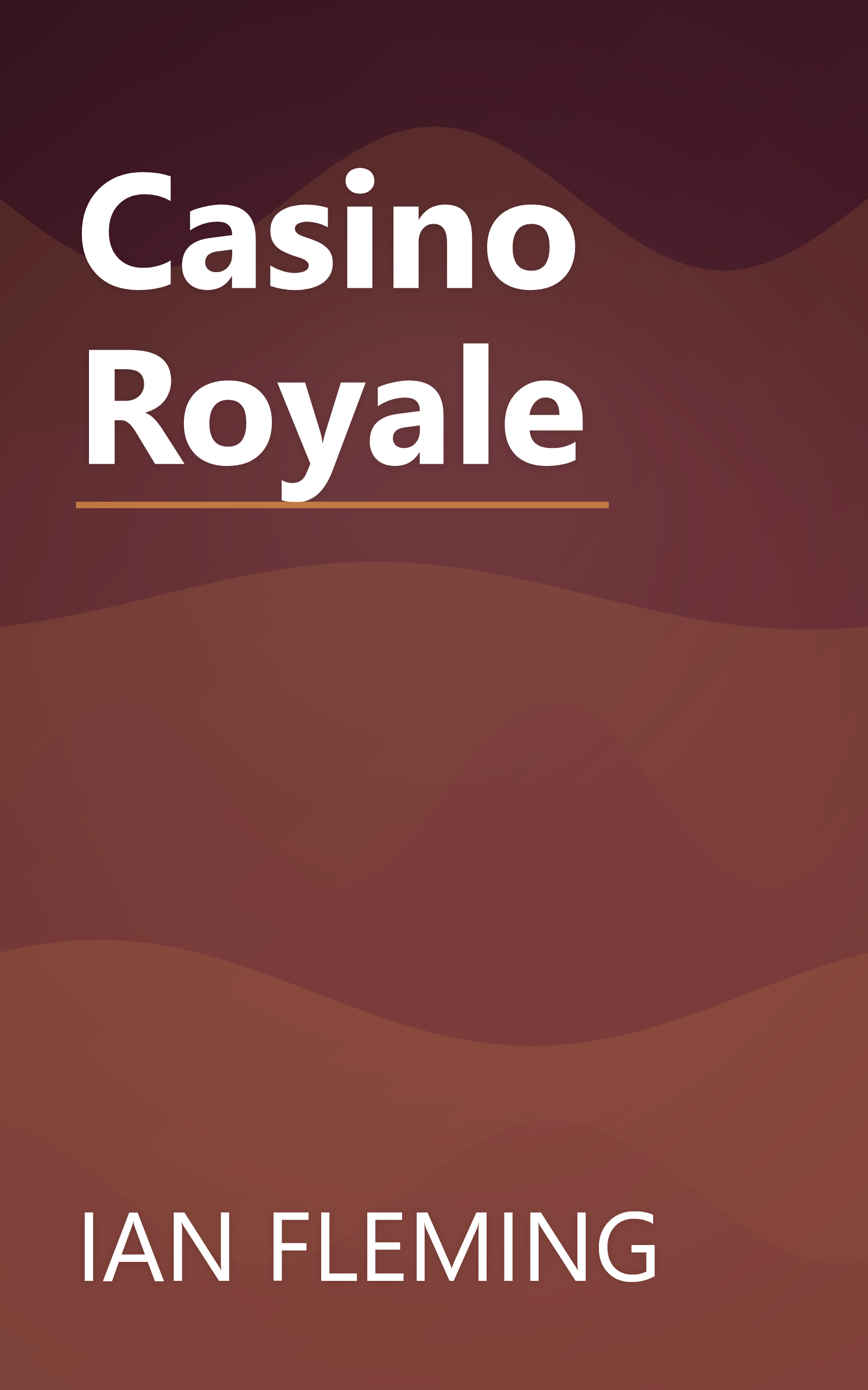 Casino Royale book cover