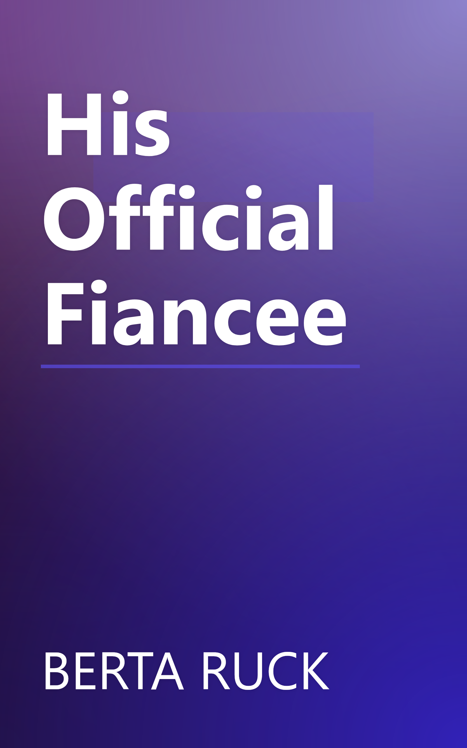 His Official Fiancee book cover