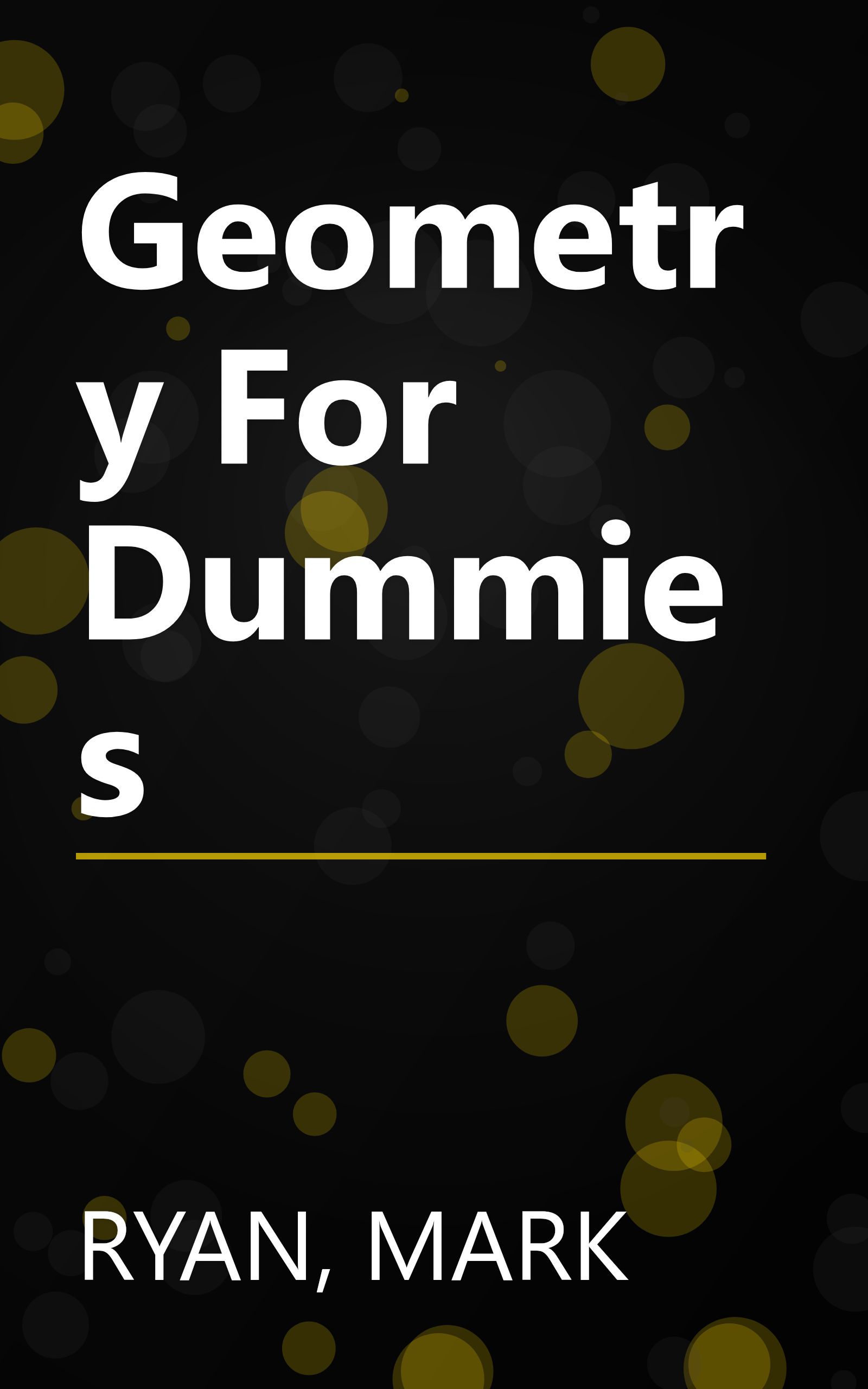 Geometry For Dummies book cover
