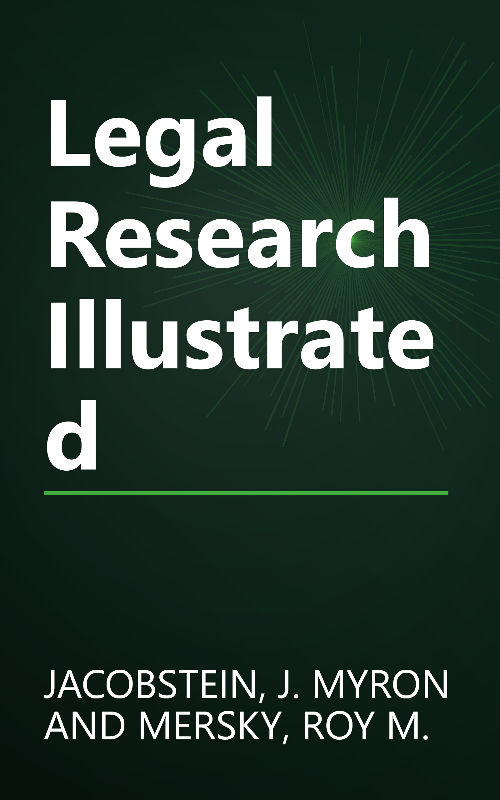 Legal Research Illustrated book cover
