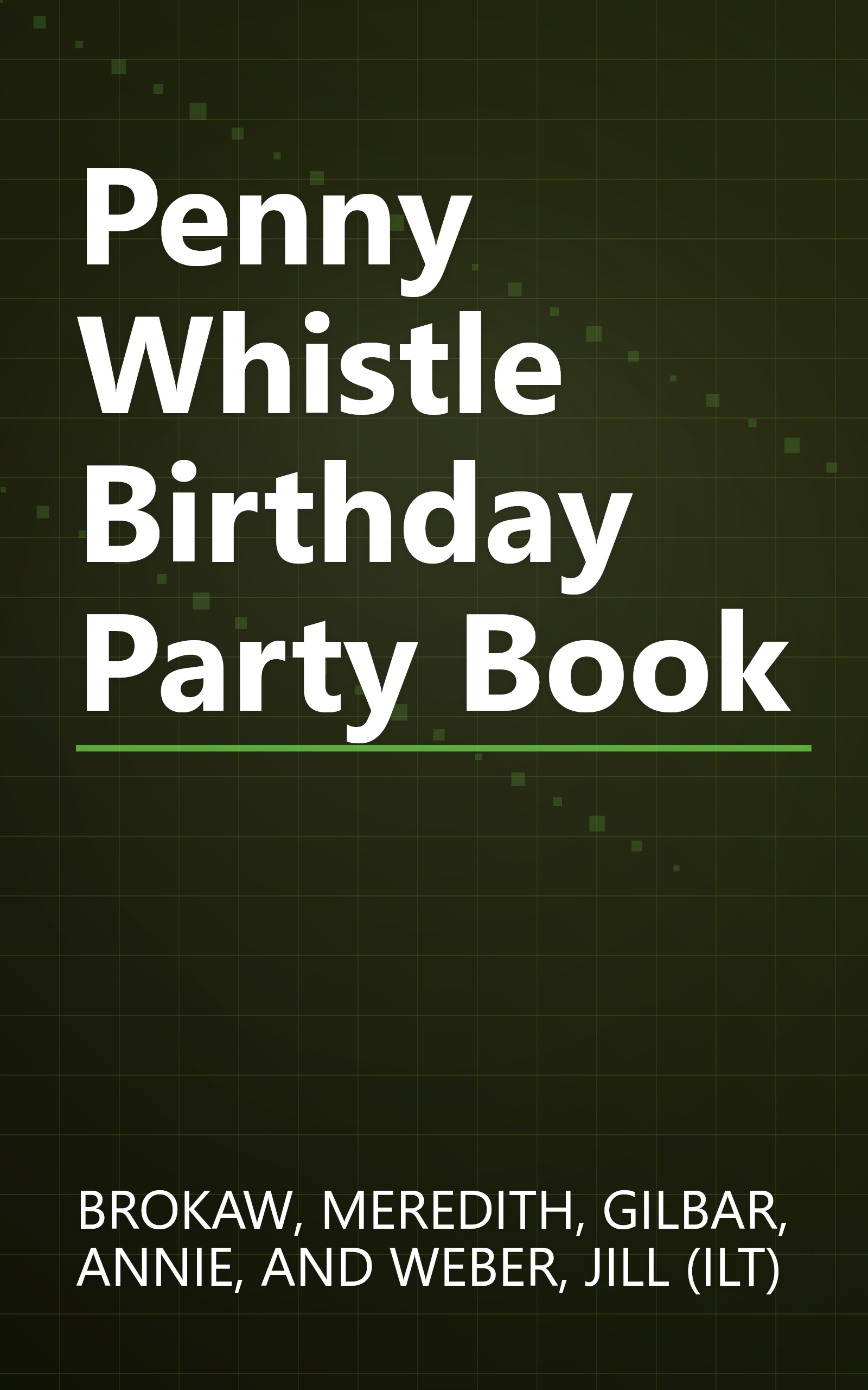 Penny Whistle Birthday Party Book book cover