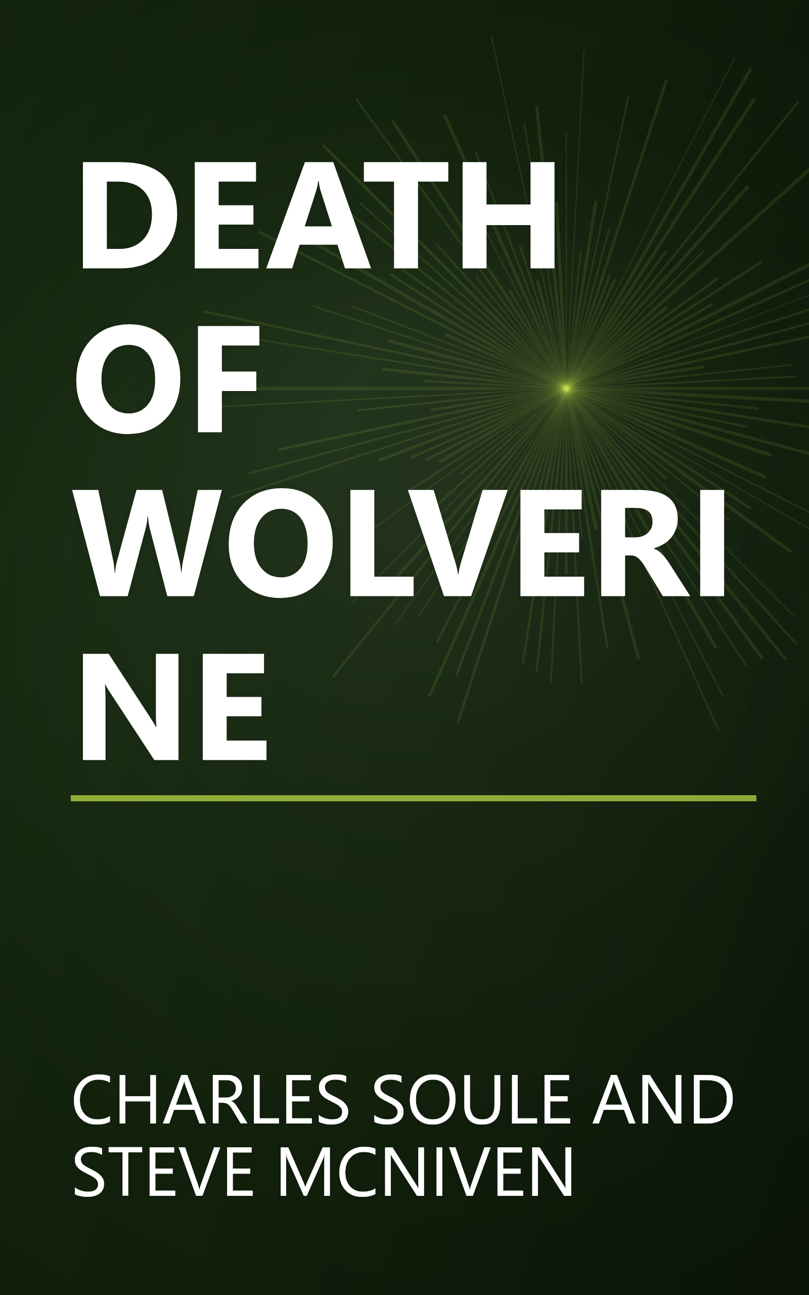 DEATH OF WOLVERINE book cover