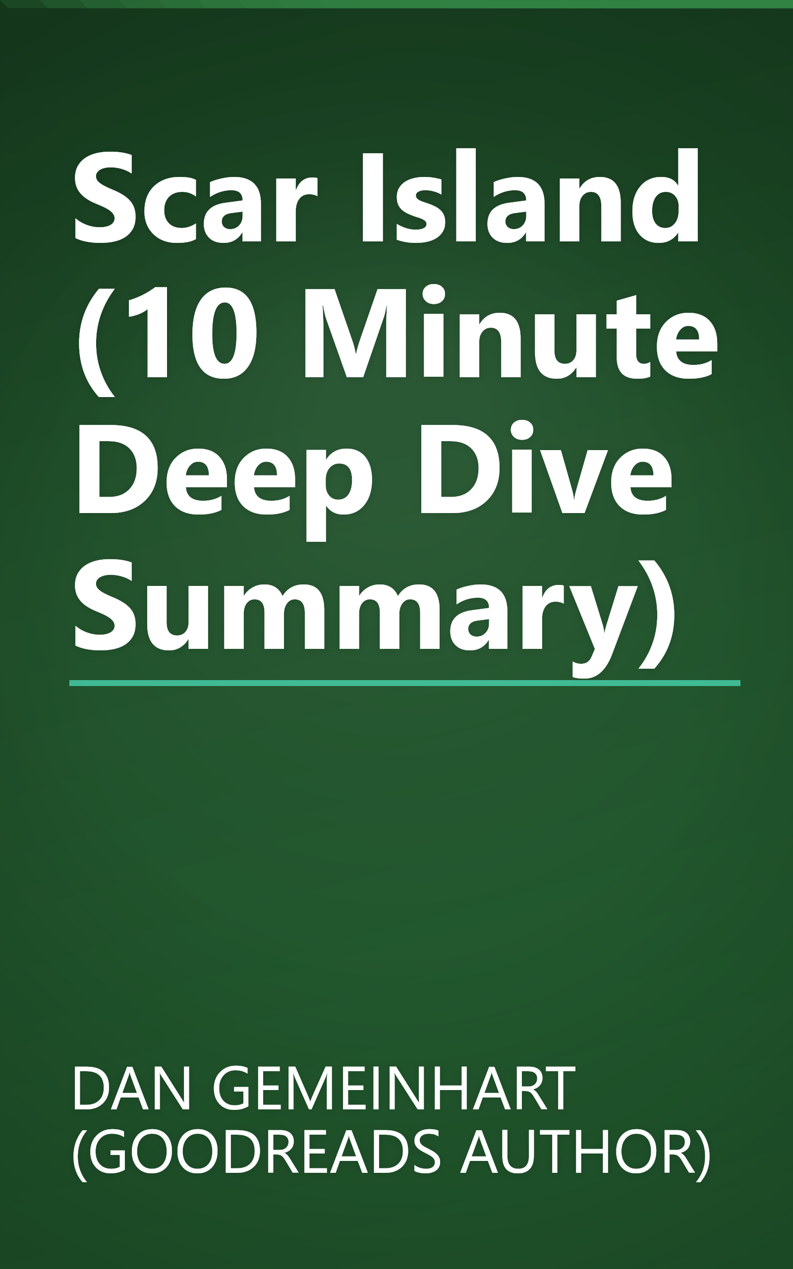 Scar Island (10 Minute   Deep Dive Summary) book cover