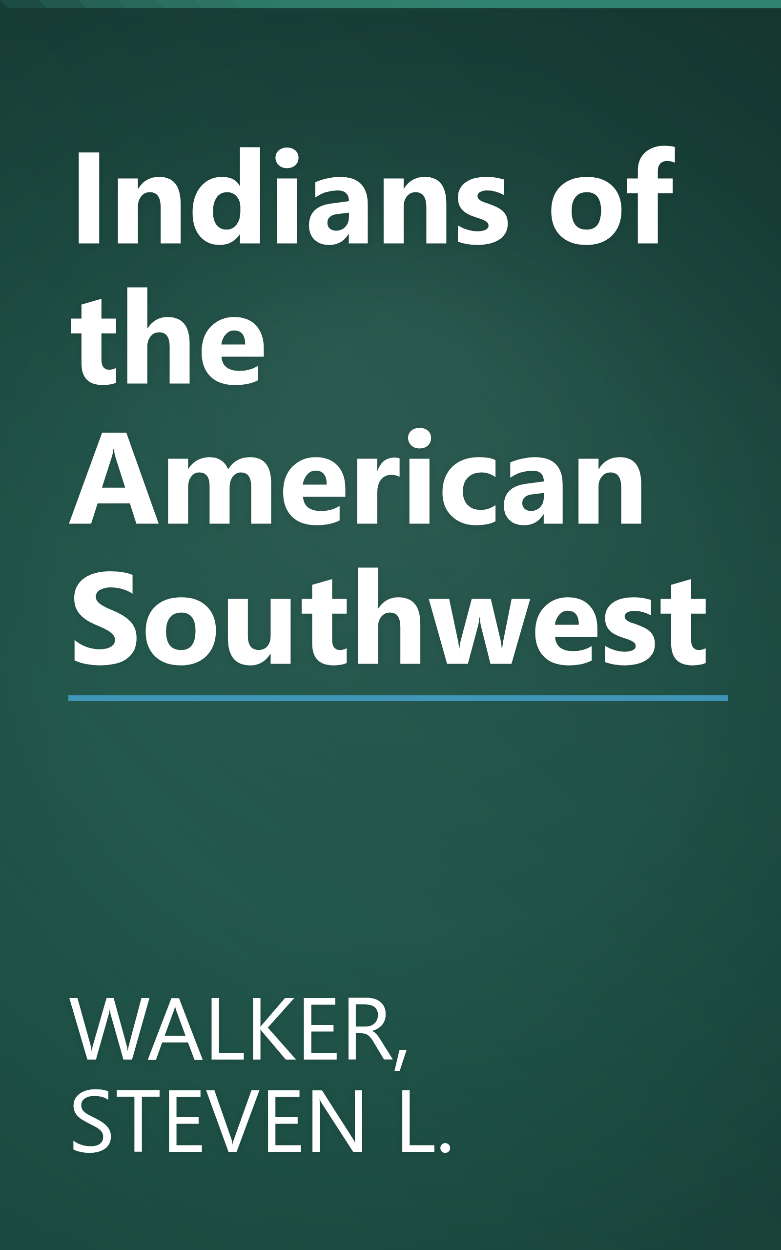 Indians of the American Southwest book cover