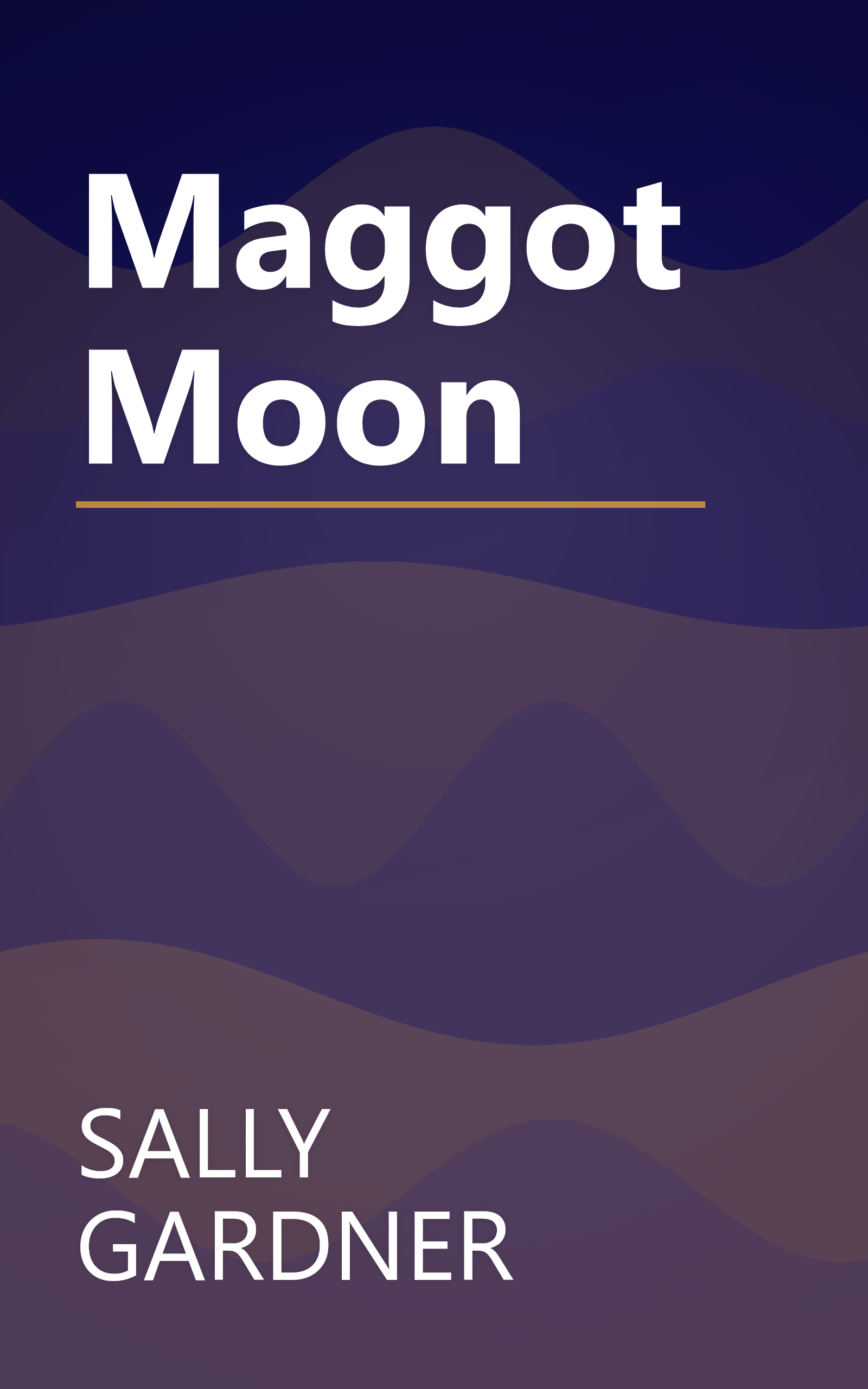 Maggot Moon book cover