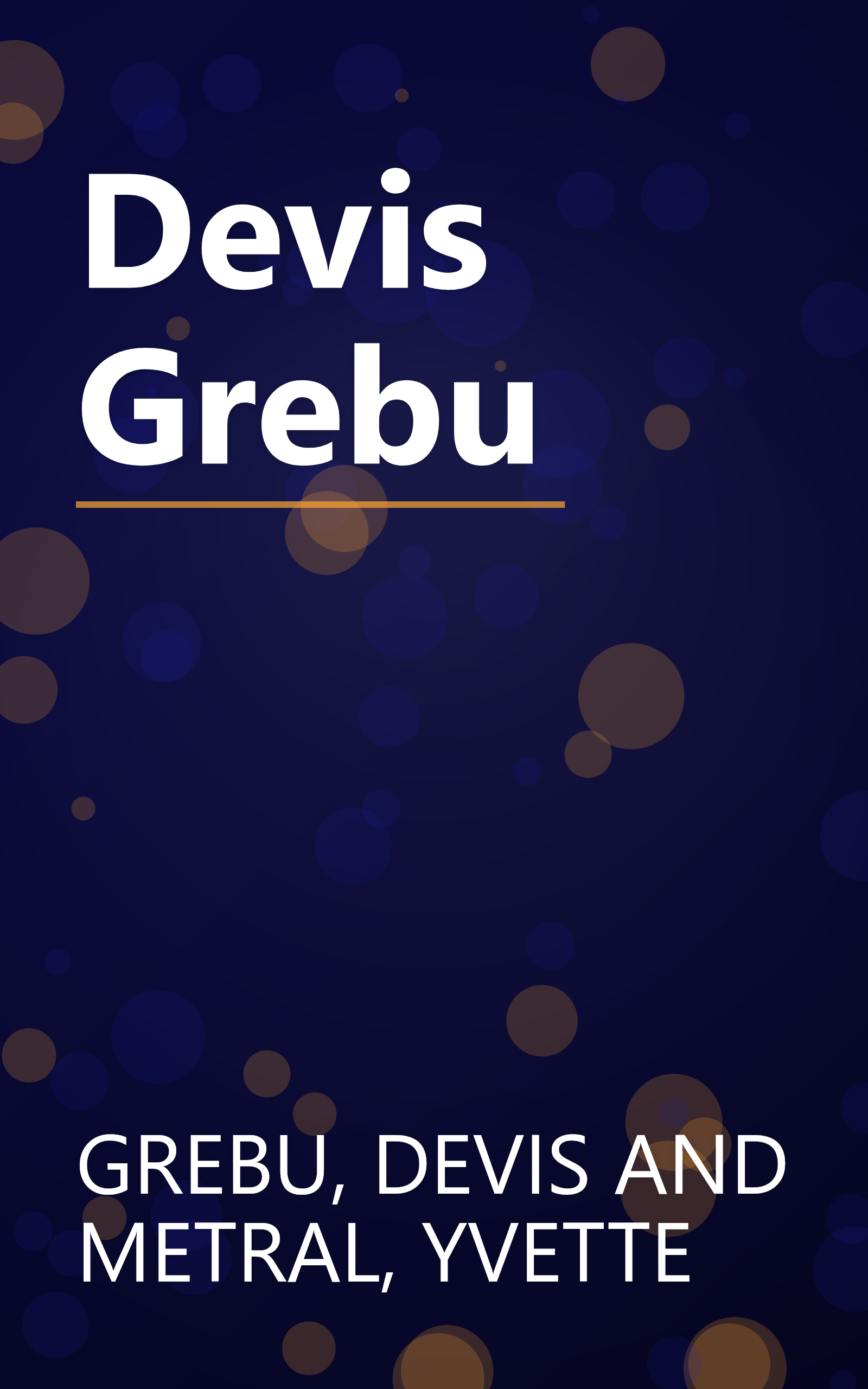 Devis Grebu book cover