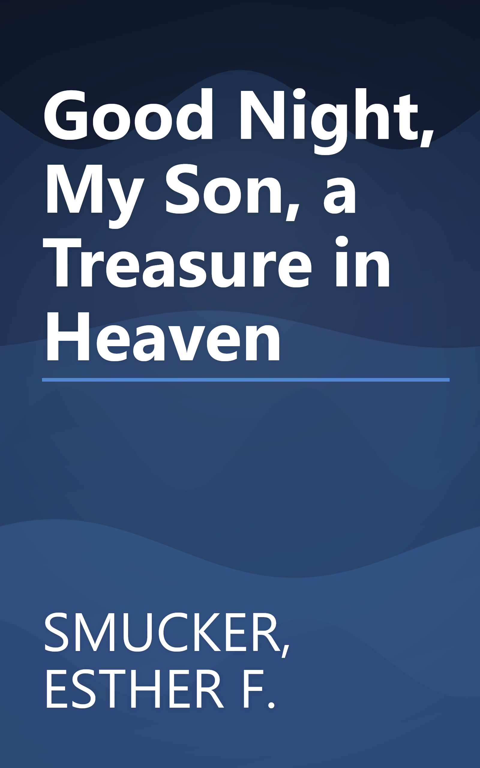 Good Night, My Son, a Treasure in Heaven book cover