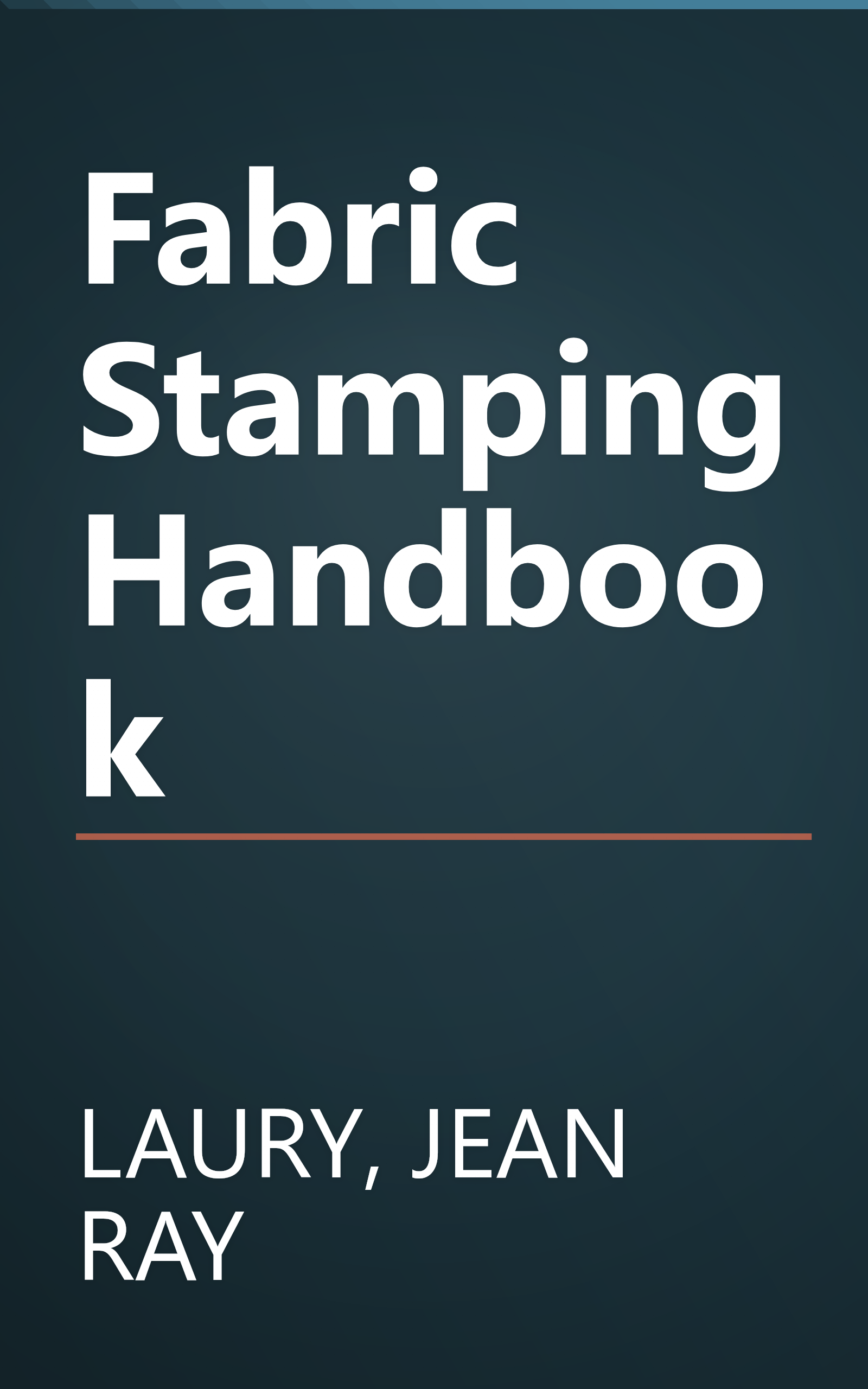 Fabric Stamping Handbook book cover