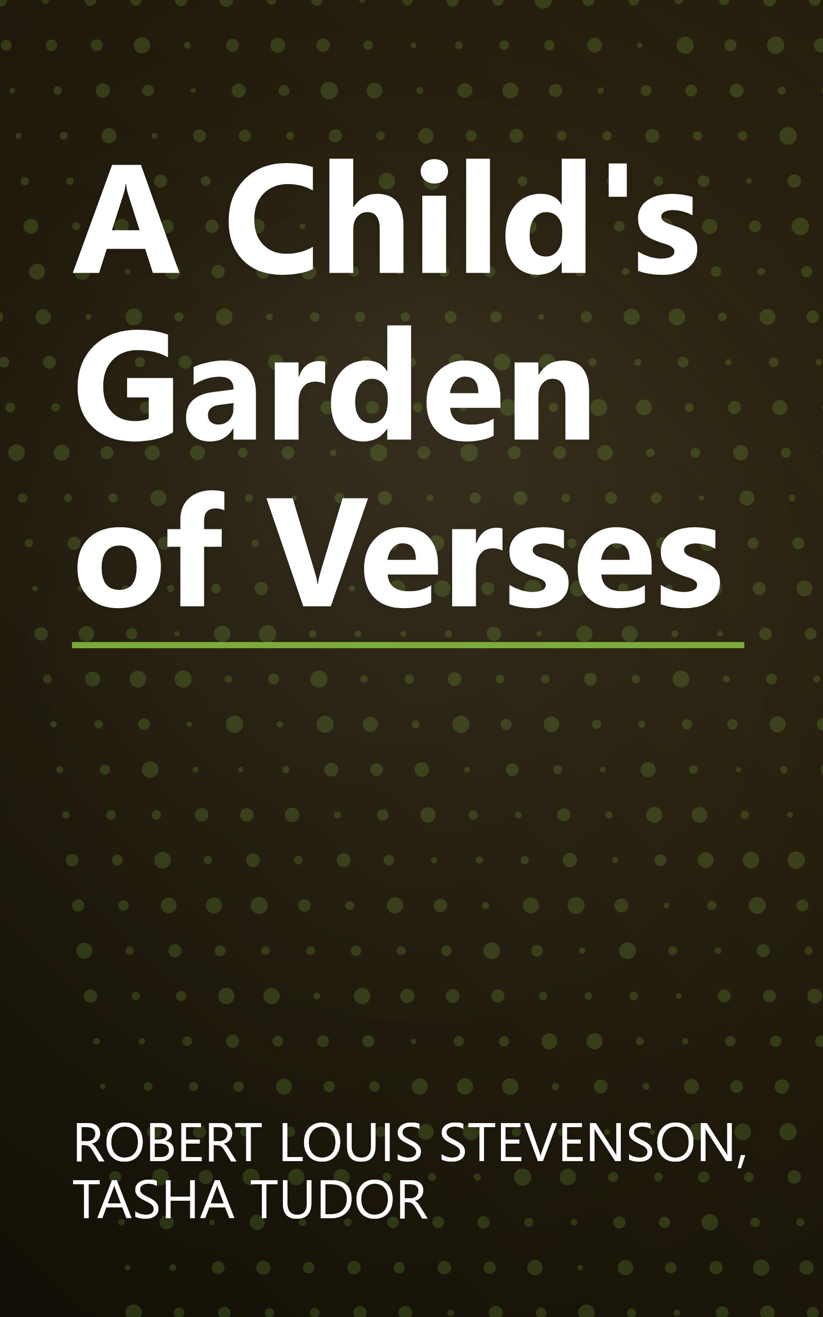 A Child's Garden of Verses book cover