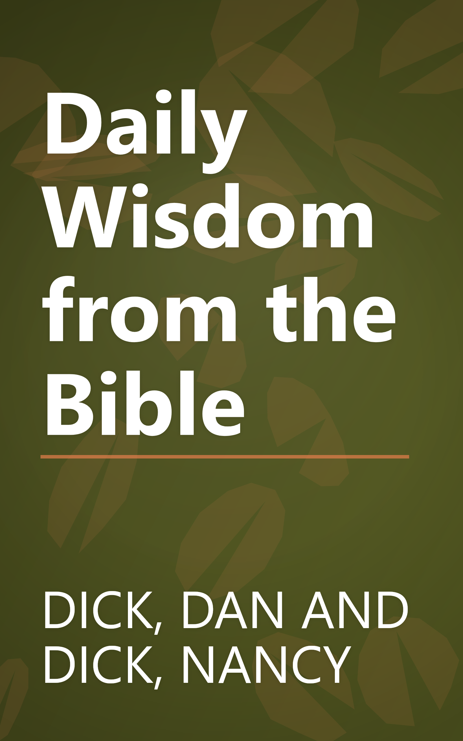 Daily Wisdom from the Bible book cover