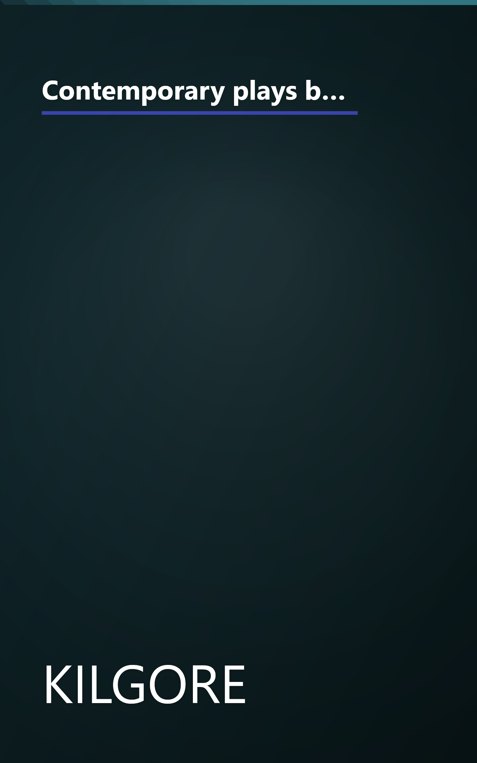 Contemporary plays by women: Outstanding winners and runners-up for the Susan Smith Blackburn Prize, 1978-1990 book cover