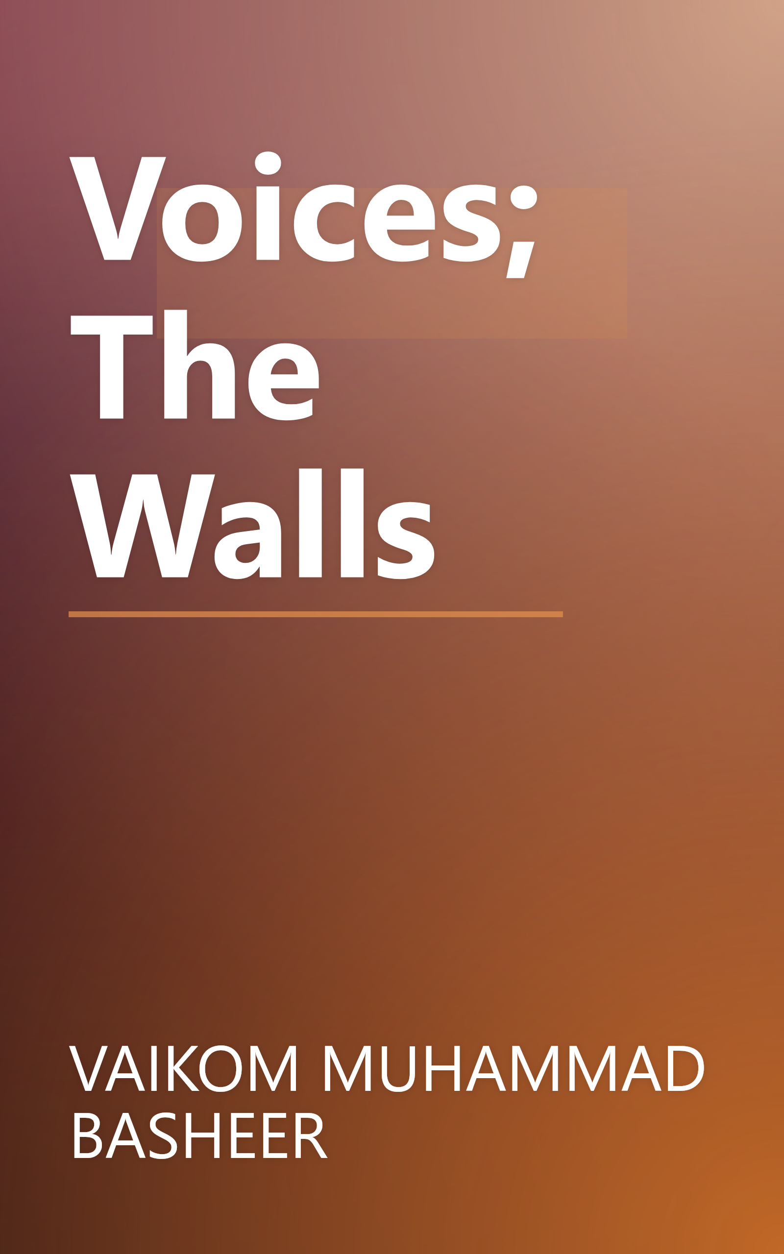 Voices; The Walls book cover