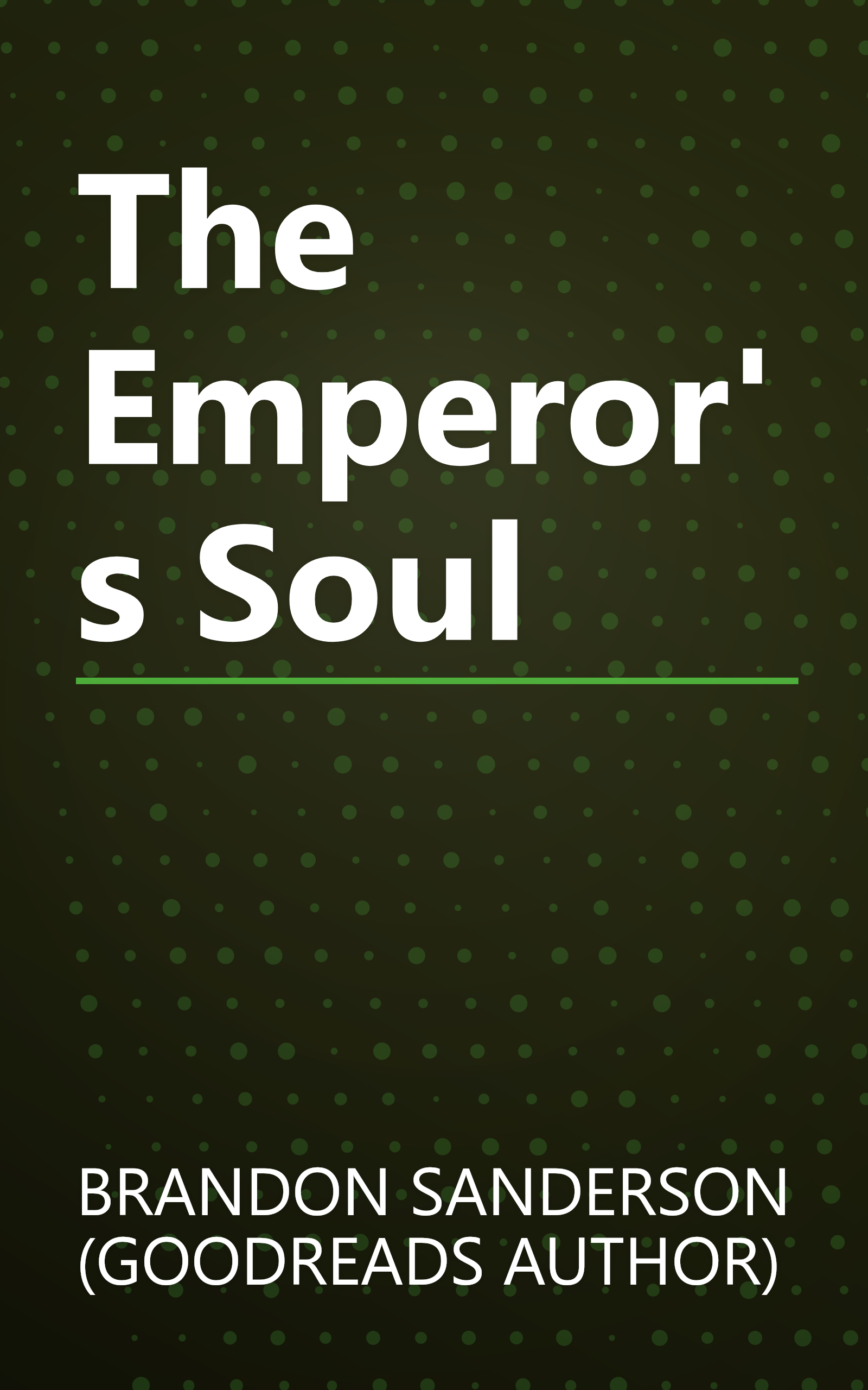 The Emperor's Soul book cover