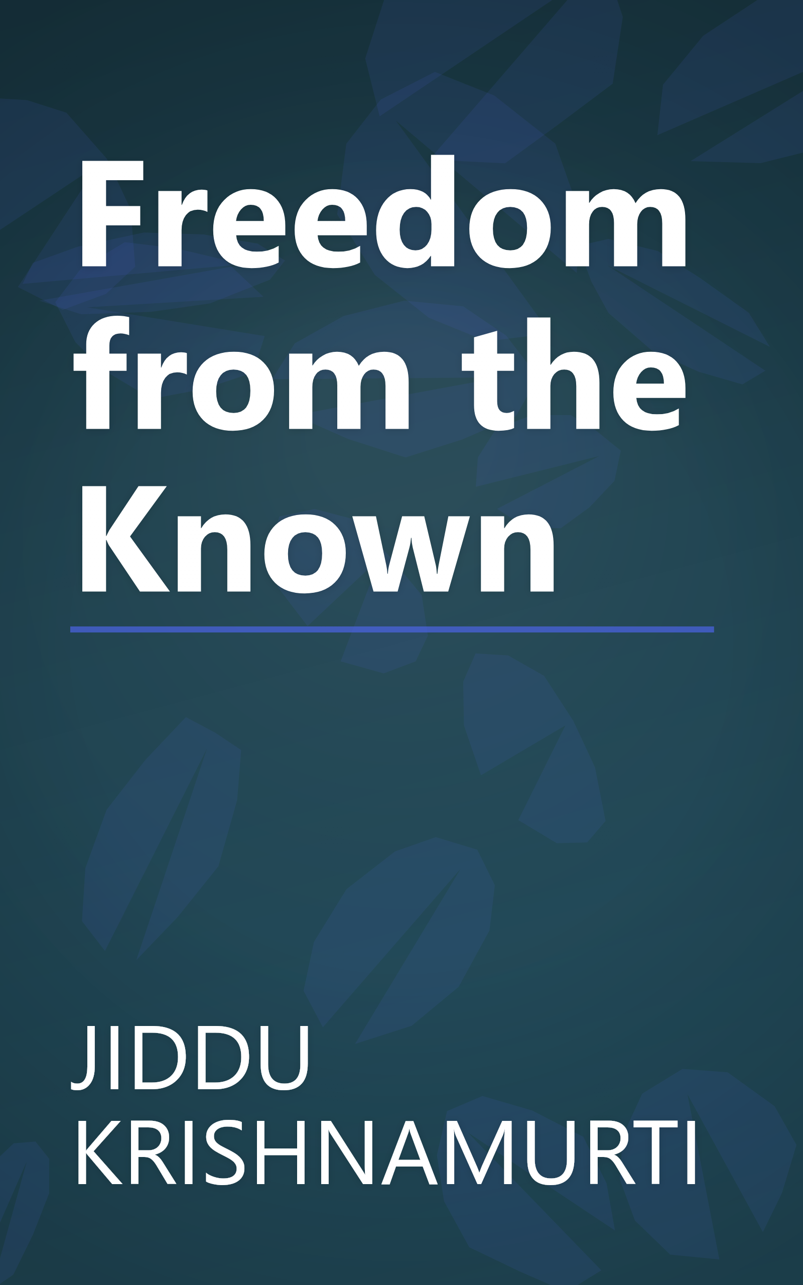 Freedom from the Known book cover