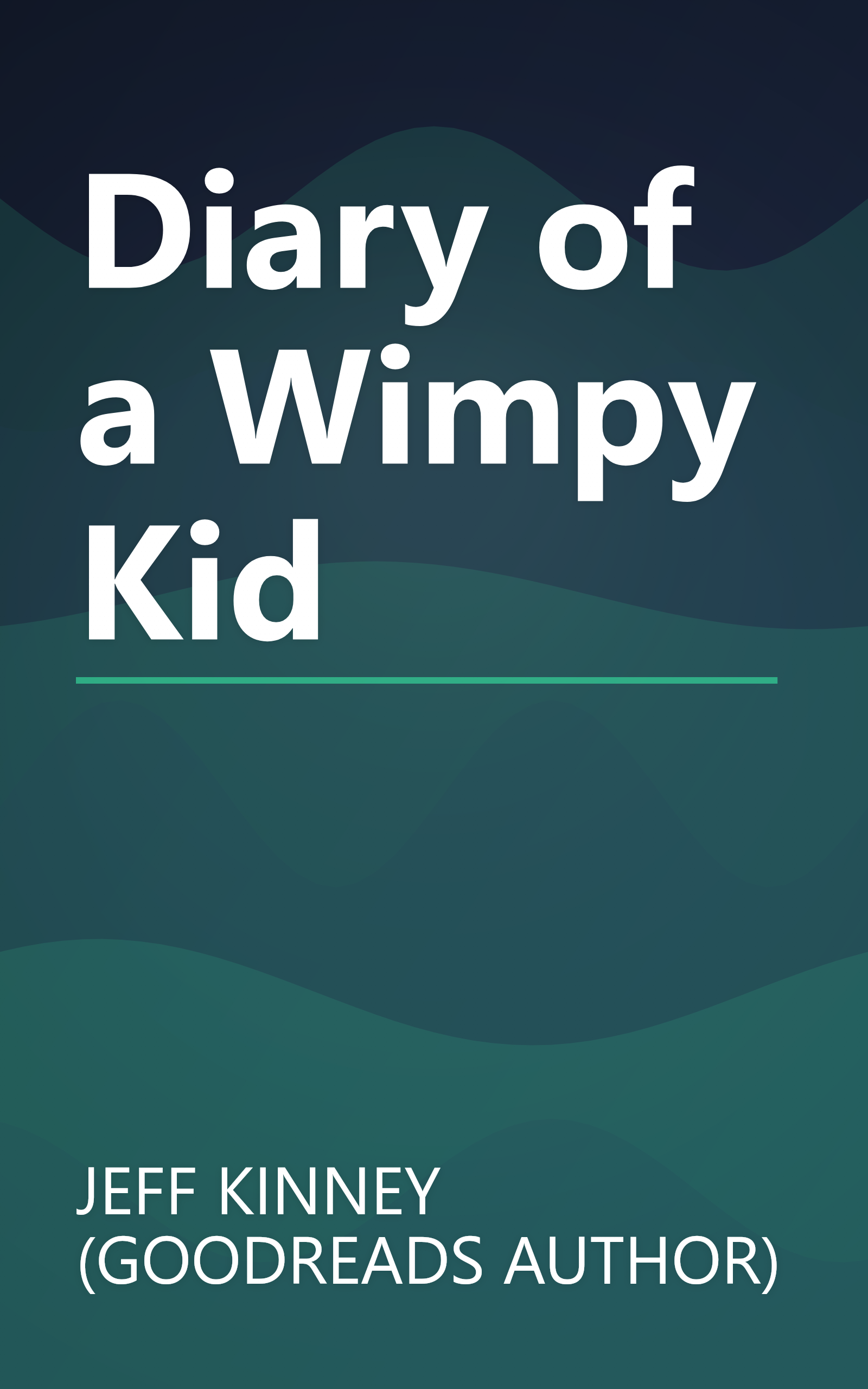 Diary of a Wimpy Kid book cover