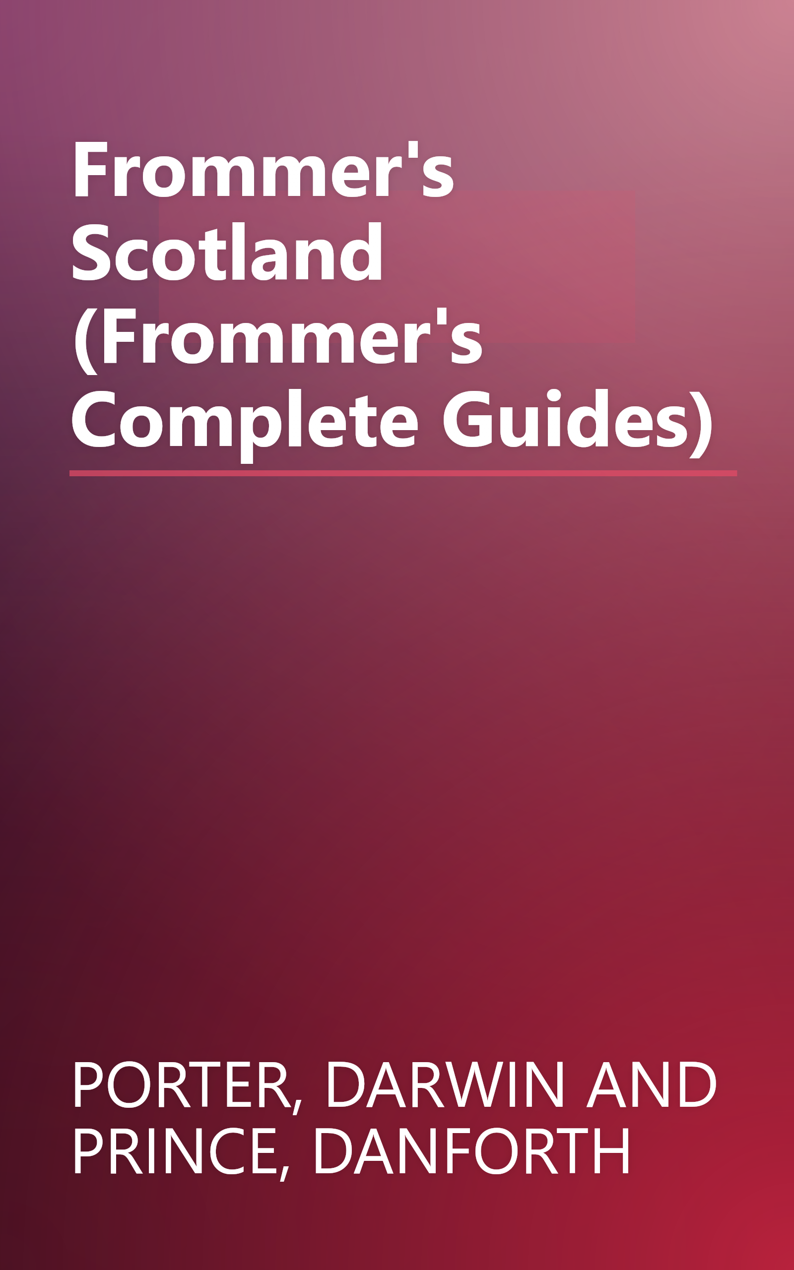 Frommer's Scotland (Frommer's Complete Guides) book cover