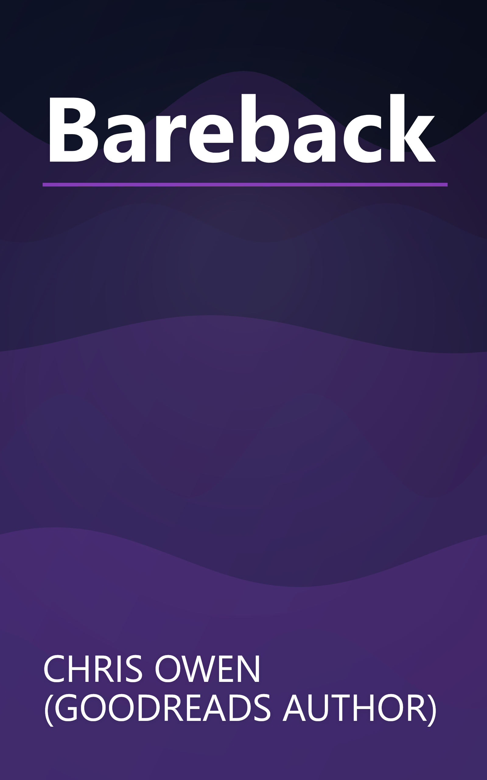 Bareback book cover