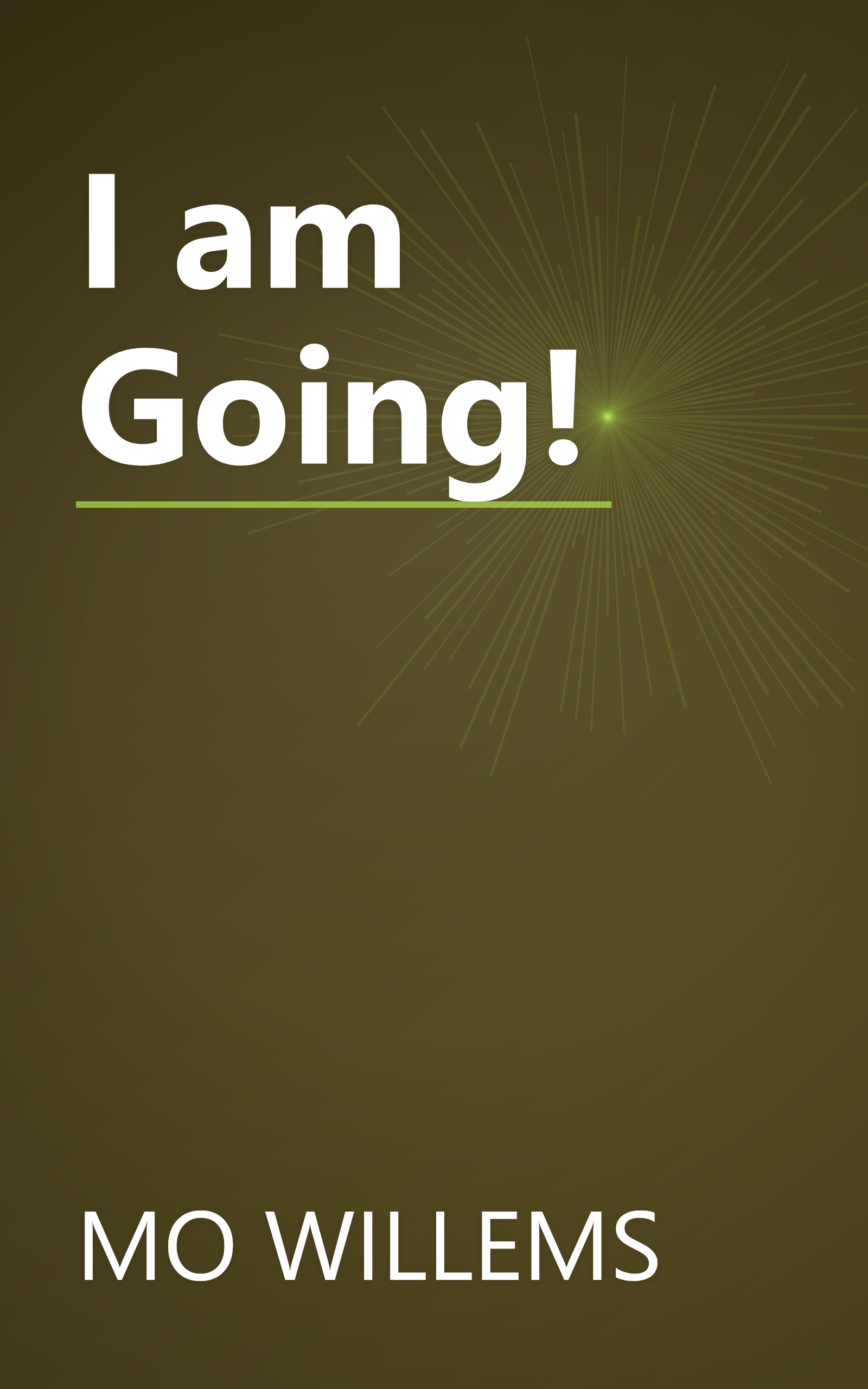 I am Going! book cover