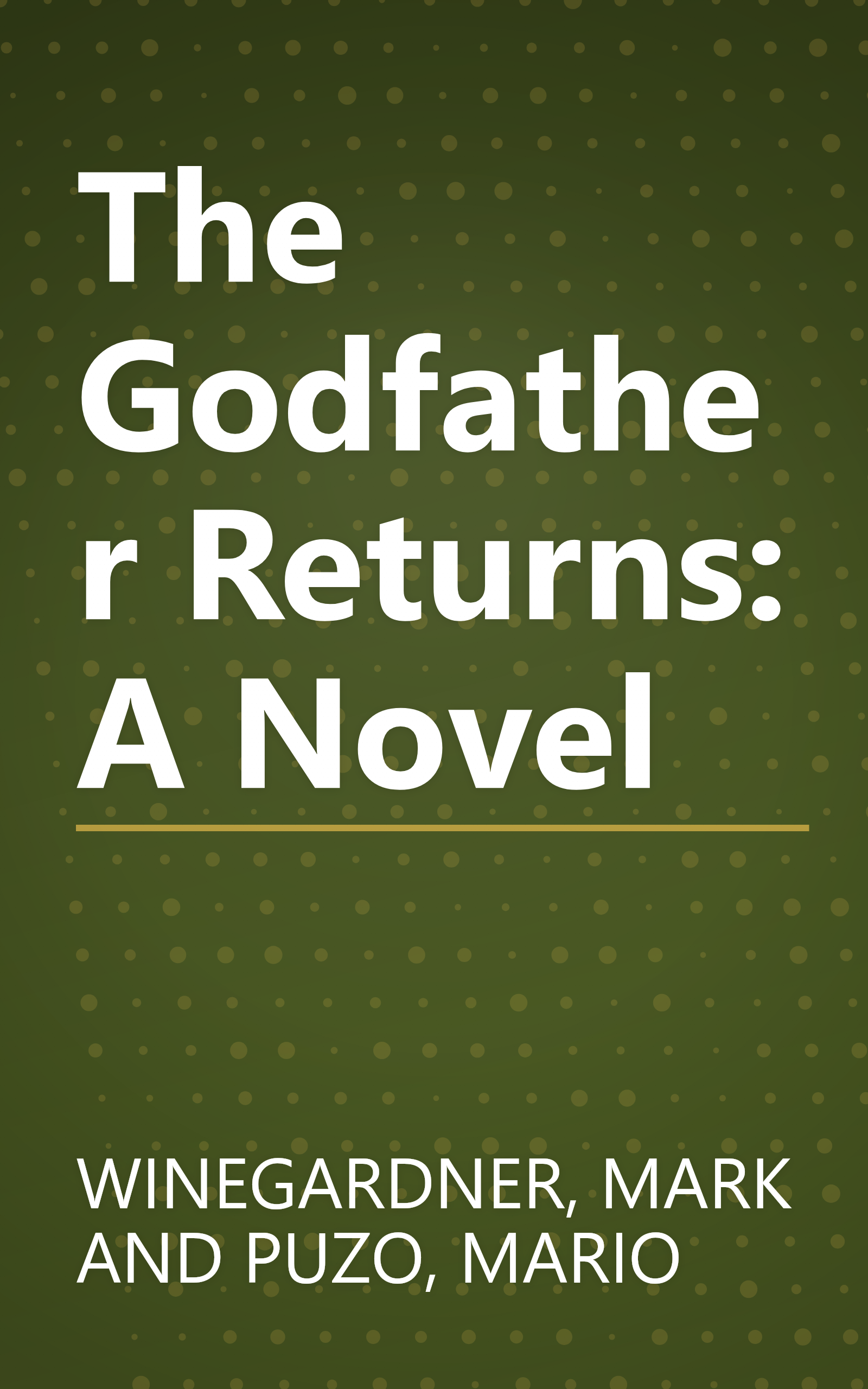The Godfather Returns: A Novel book cover