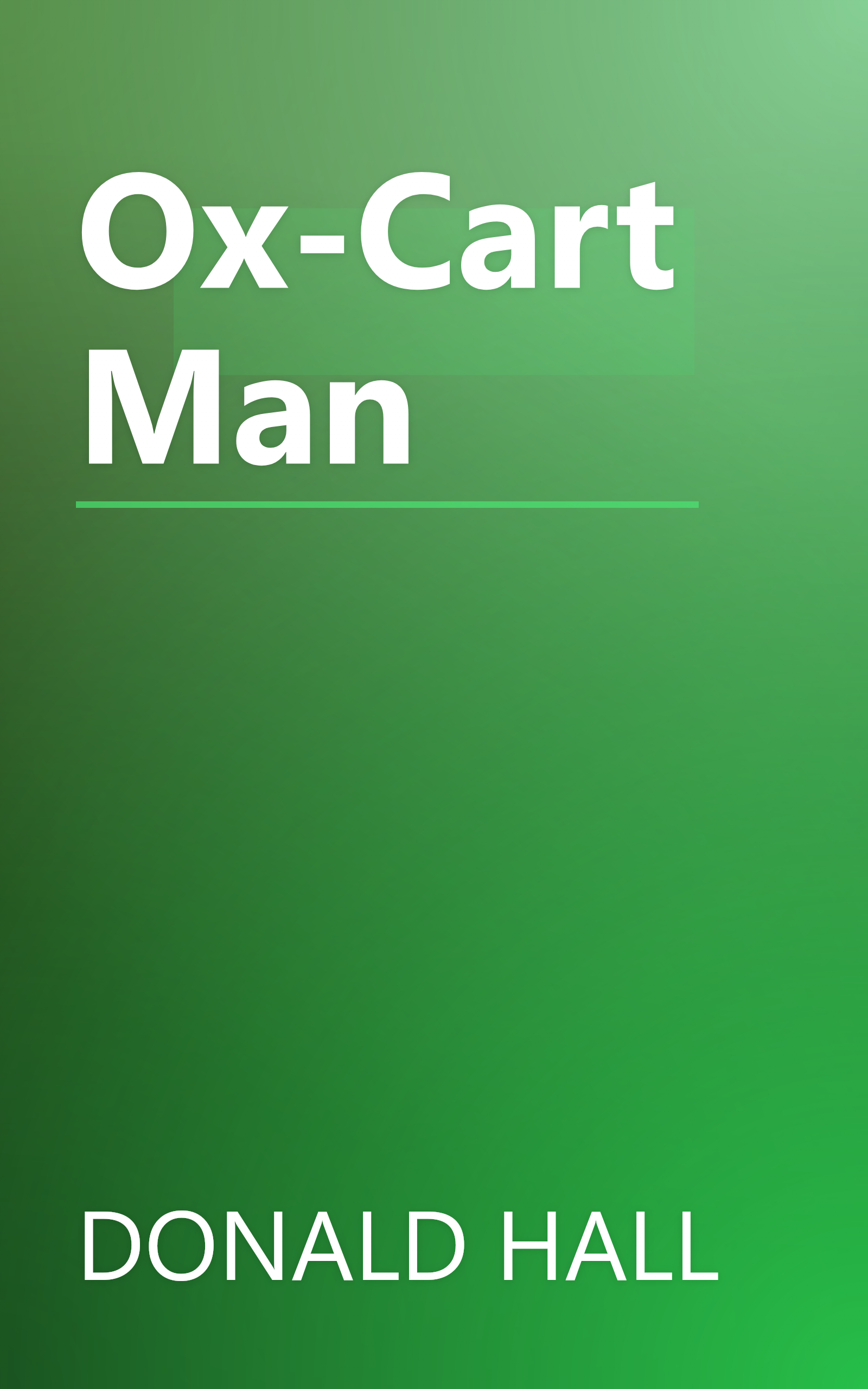 Ox-Cart Man book cover
