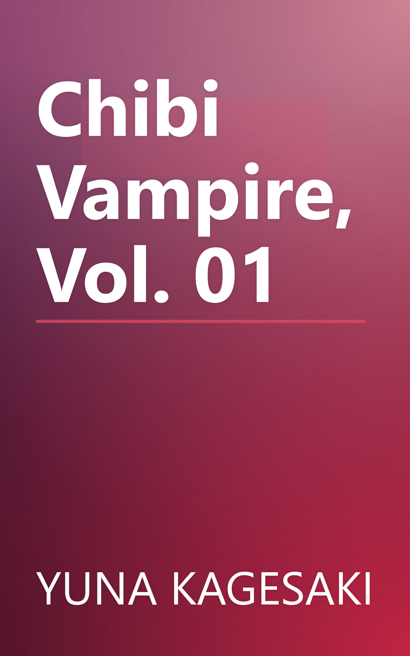 Chibi Vampire, Vol. 01 book cover