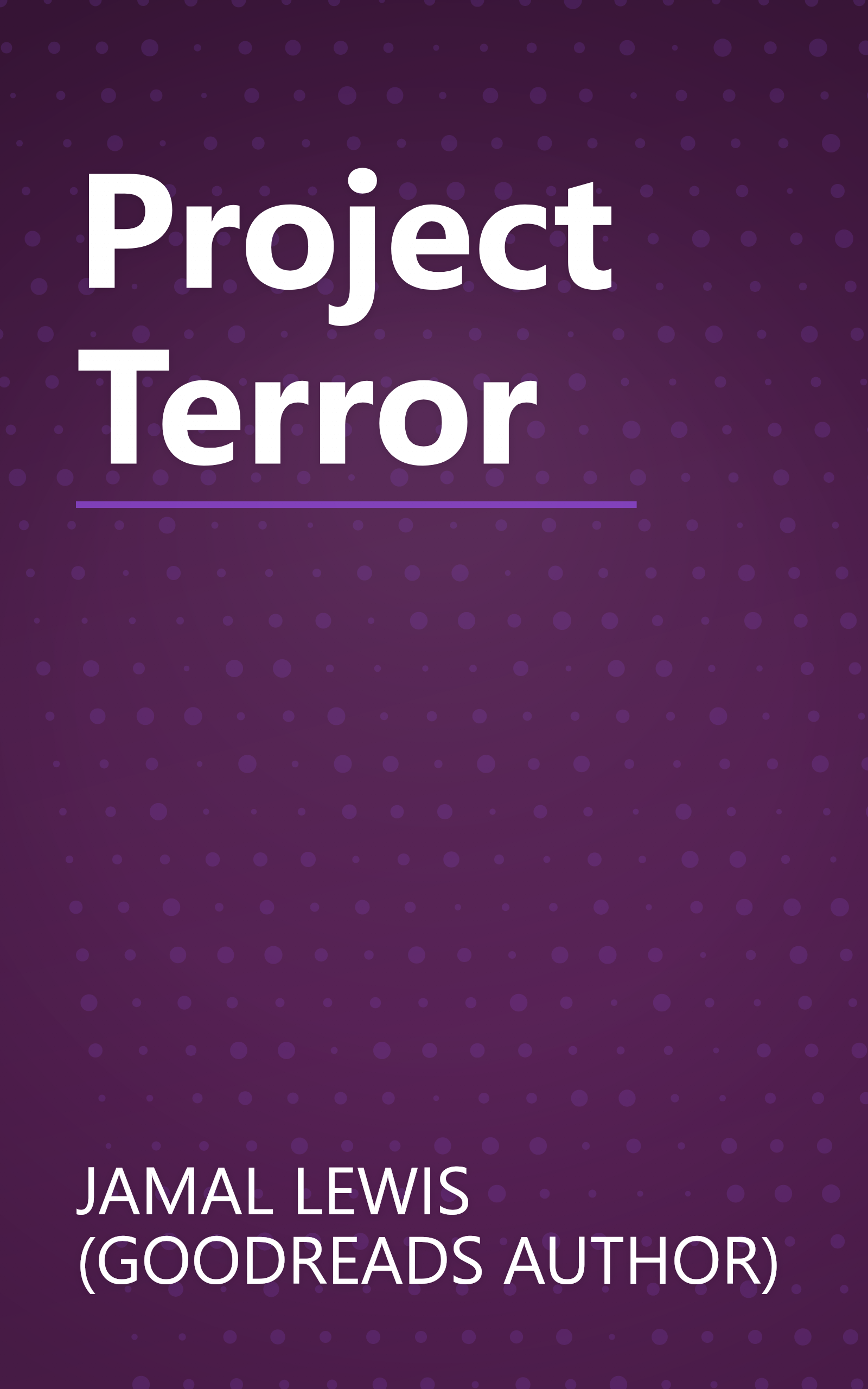 Project Terror book cover