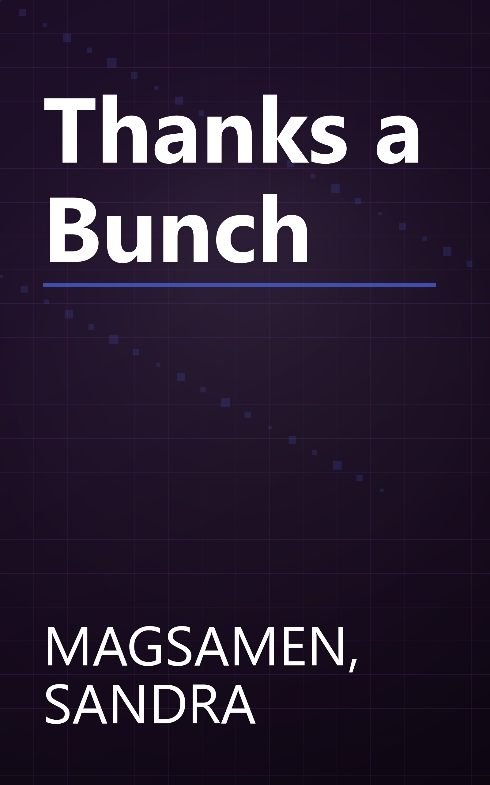 Thanks a Bunch book cover