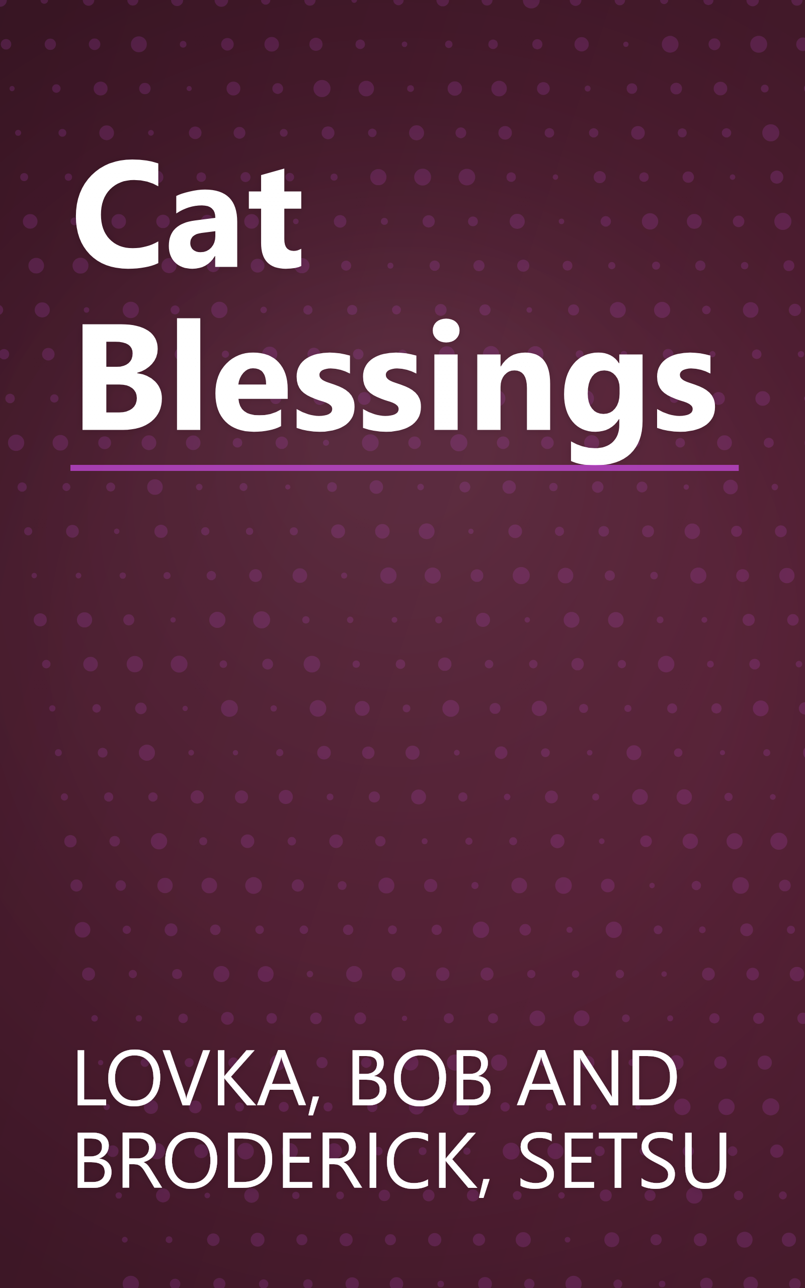 Cat Blessings book cover