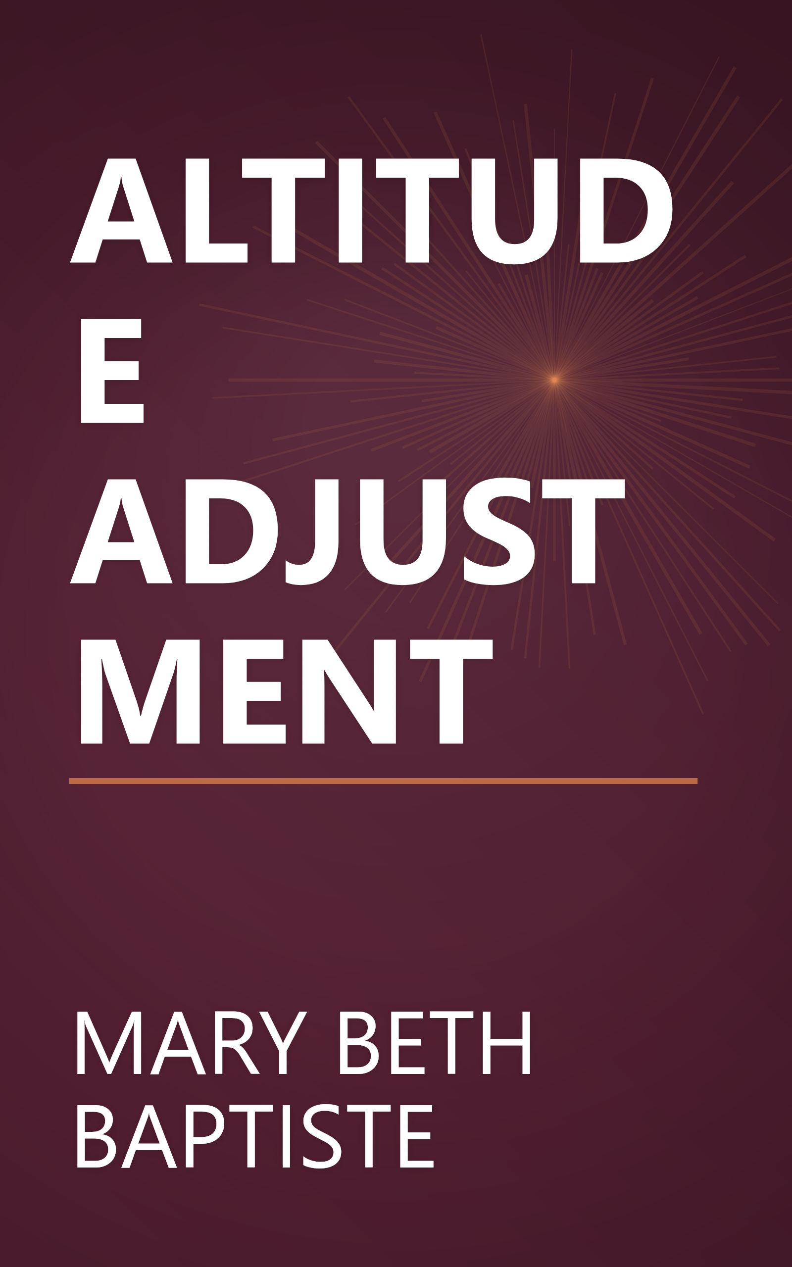 ALTITUDE ADJUSTMENT book cover