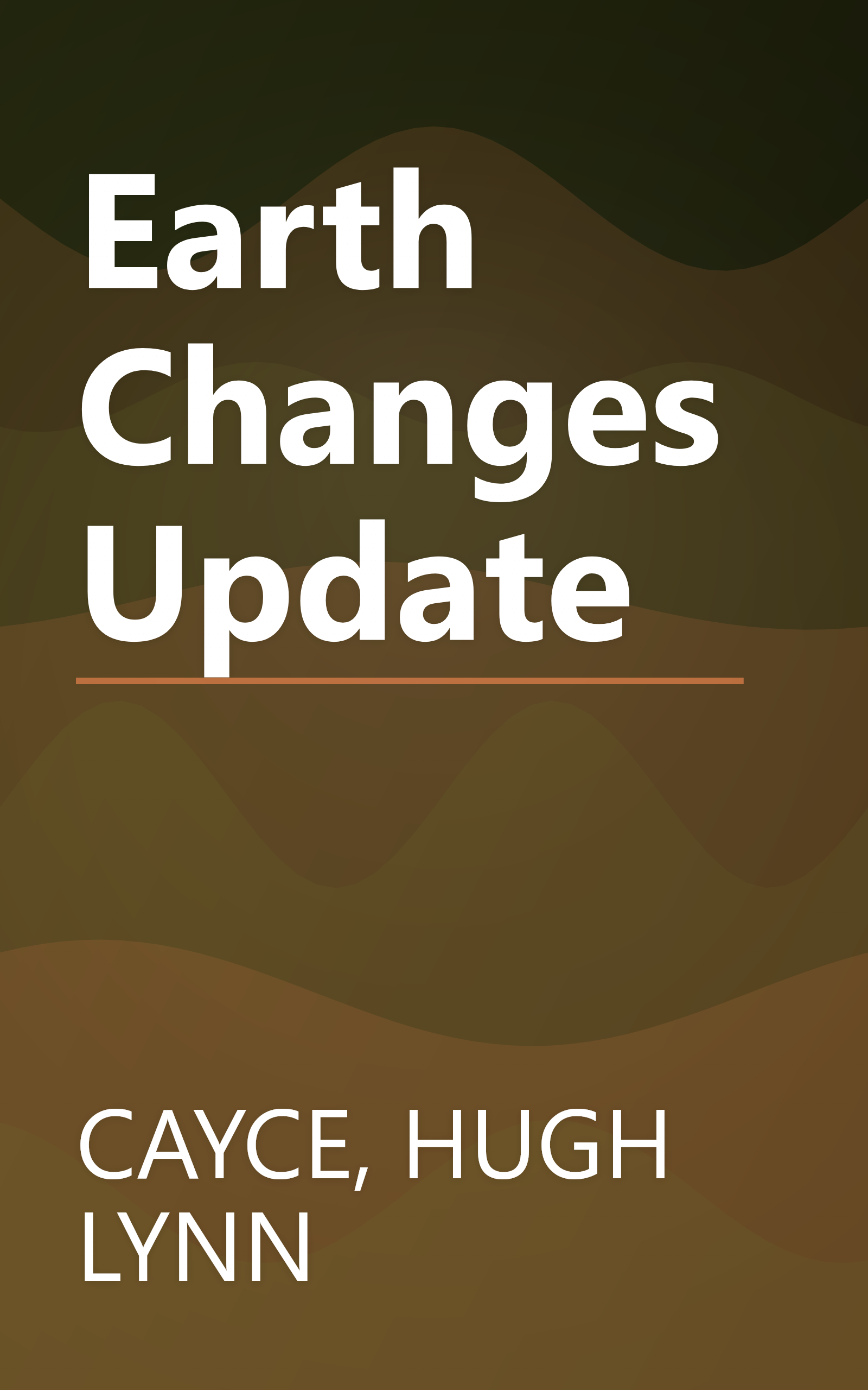 Earth Changes Update book cover