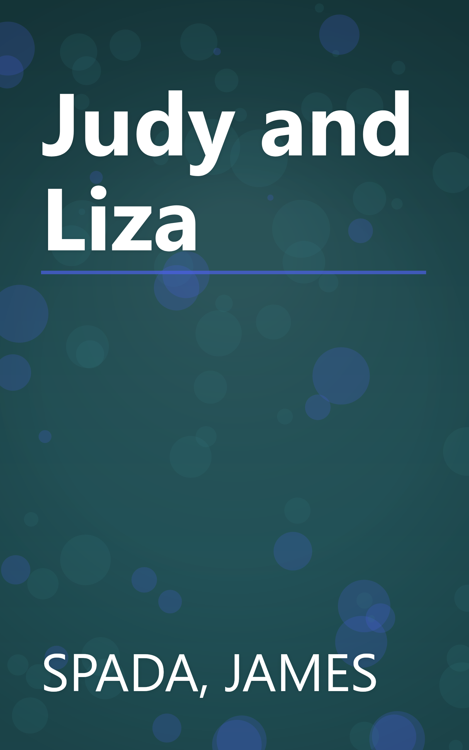 Judy and Liza book cover