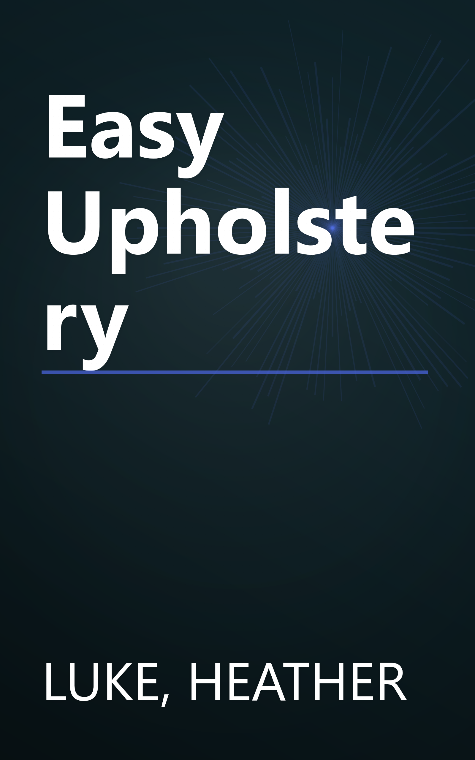 Easy Upholstery book cover