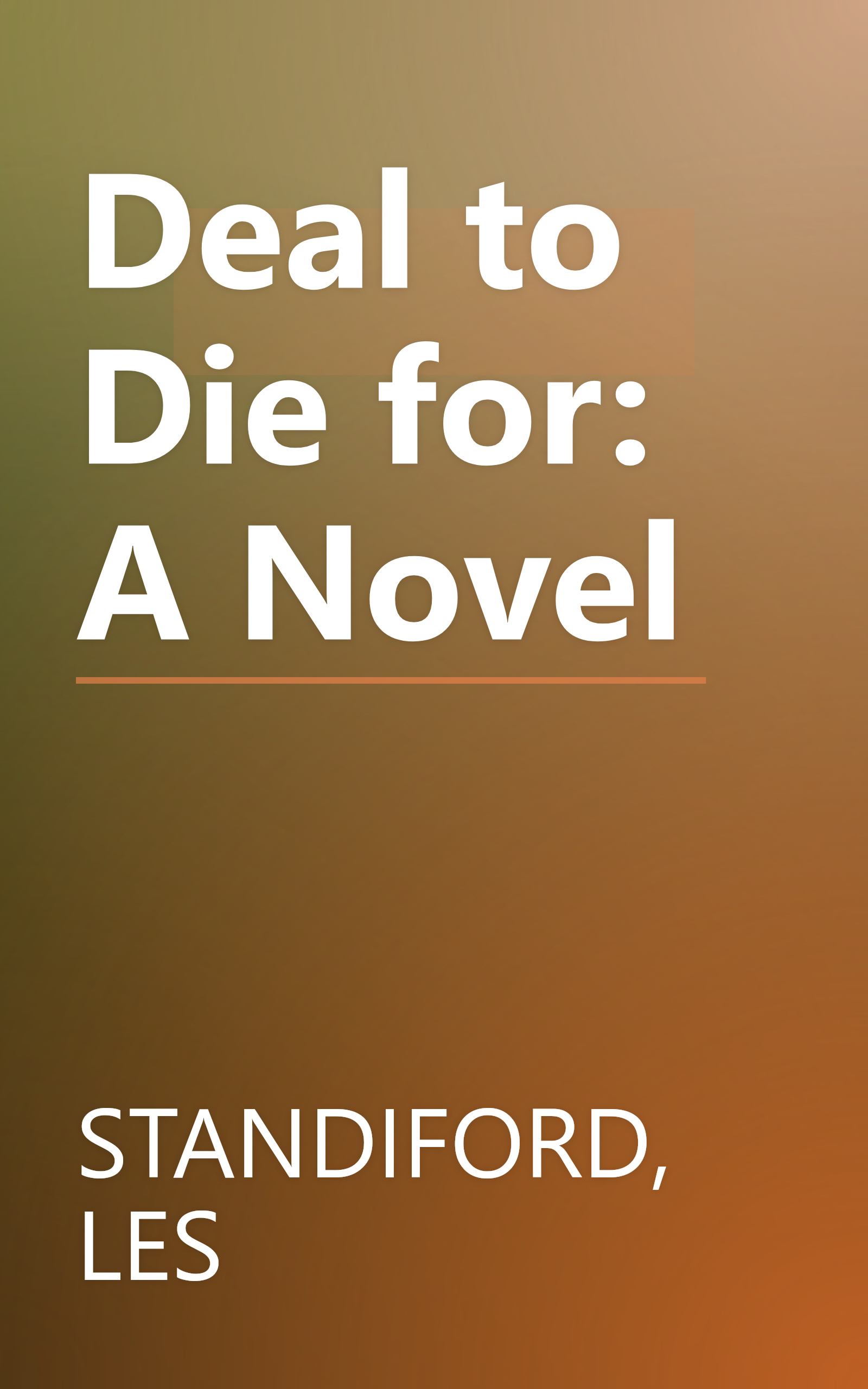 Deal to Die for: A Novel book cover