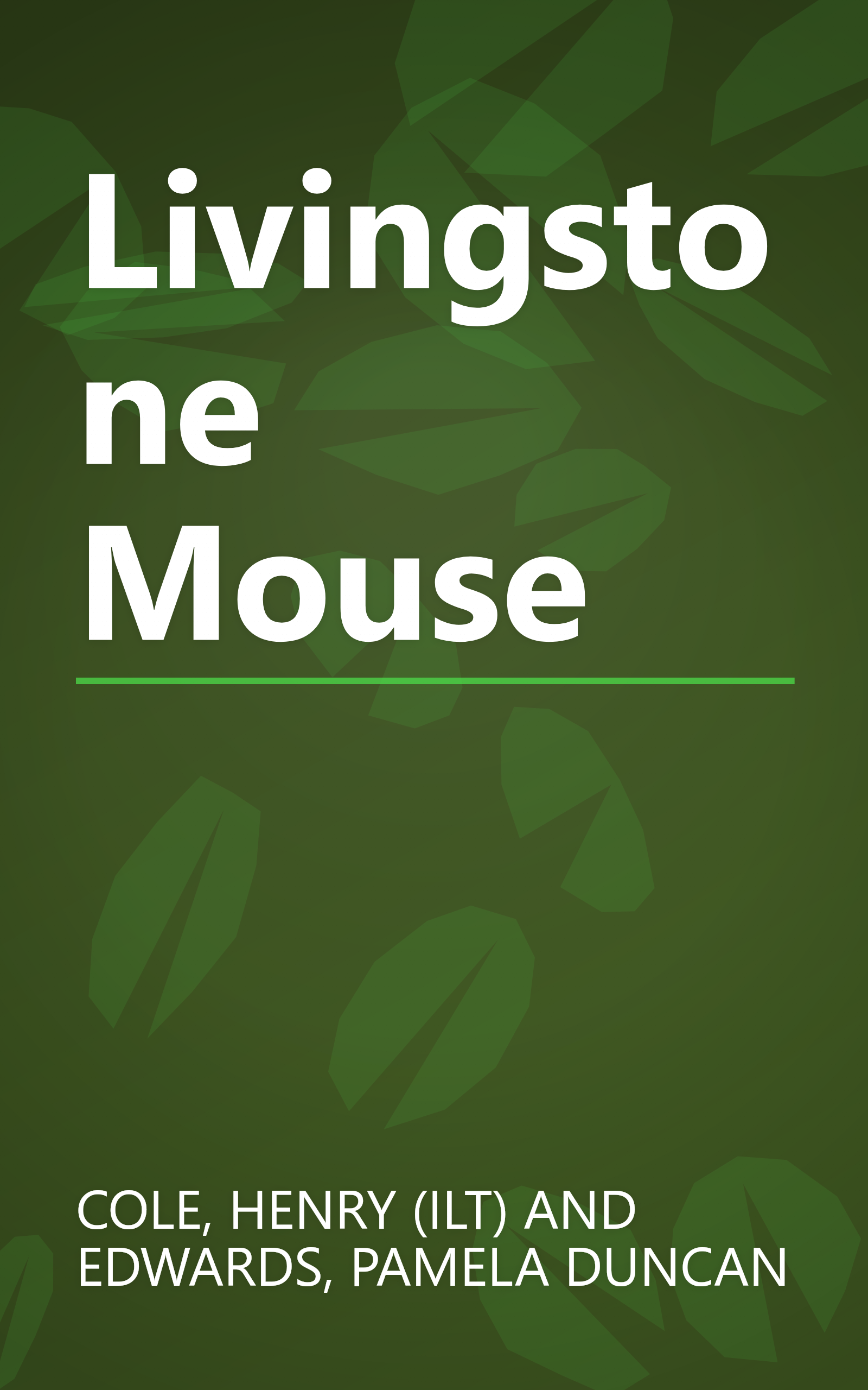 Livingstone Mouse book cover