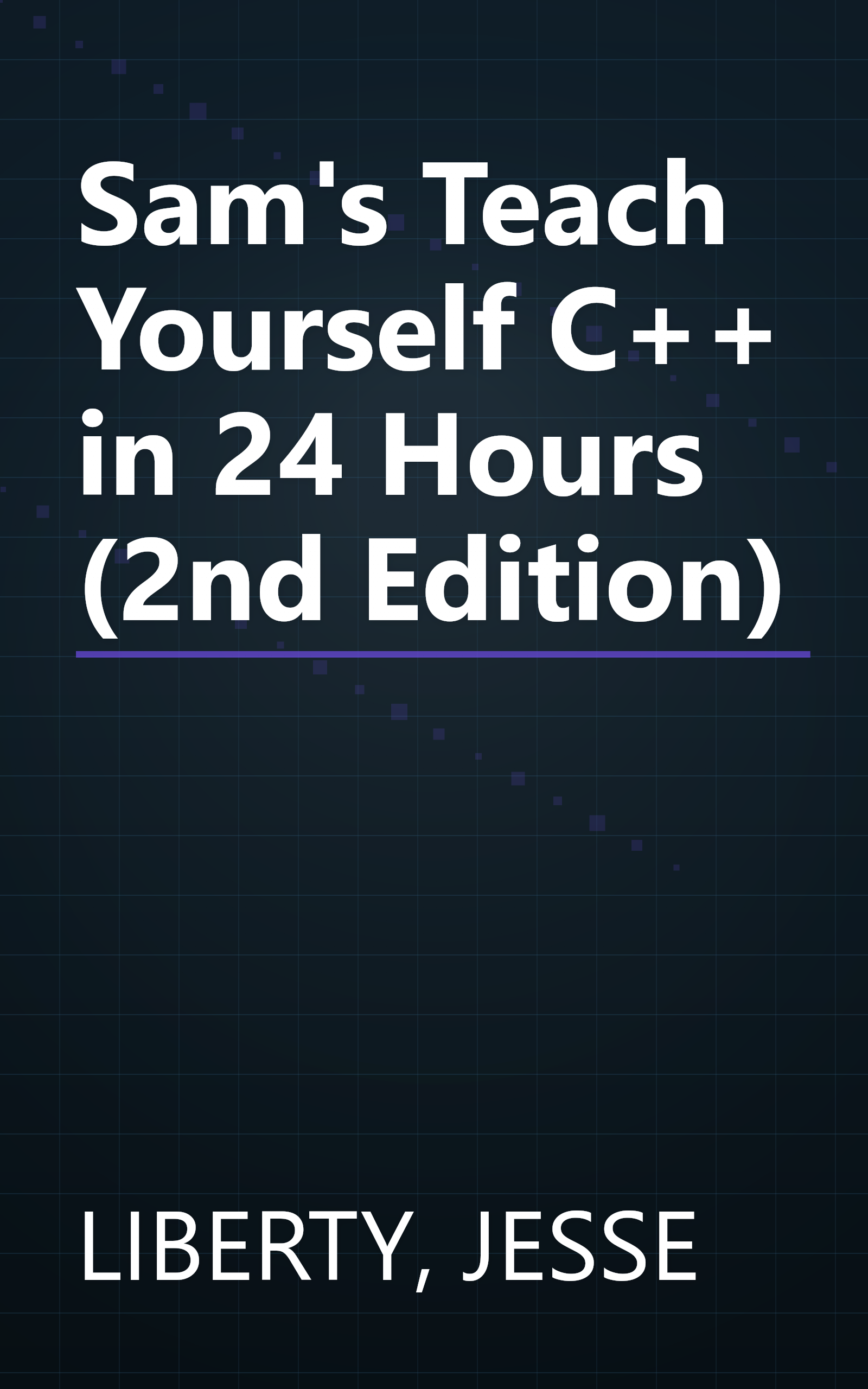 Sam's Teach Yourself C++ in 24 Hours (2nd Edition) book cover