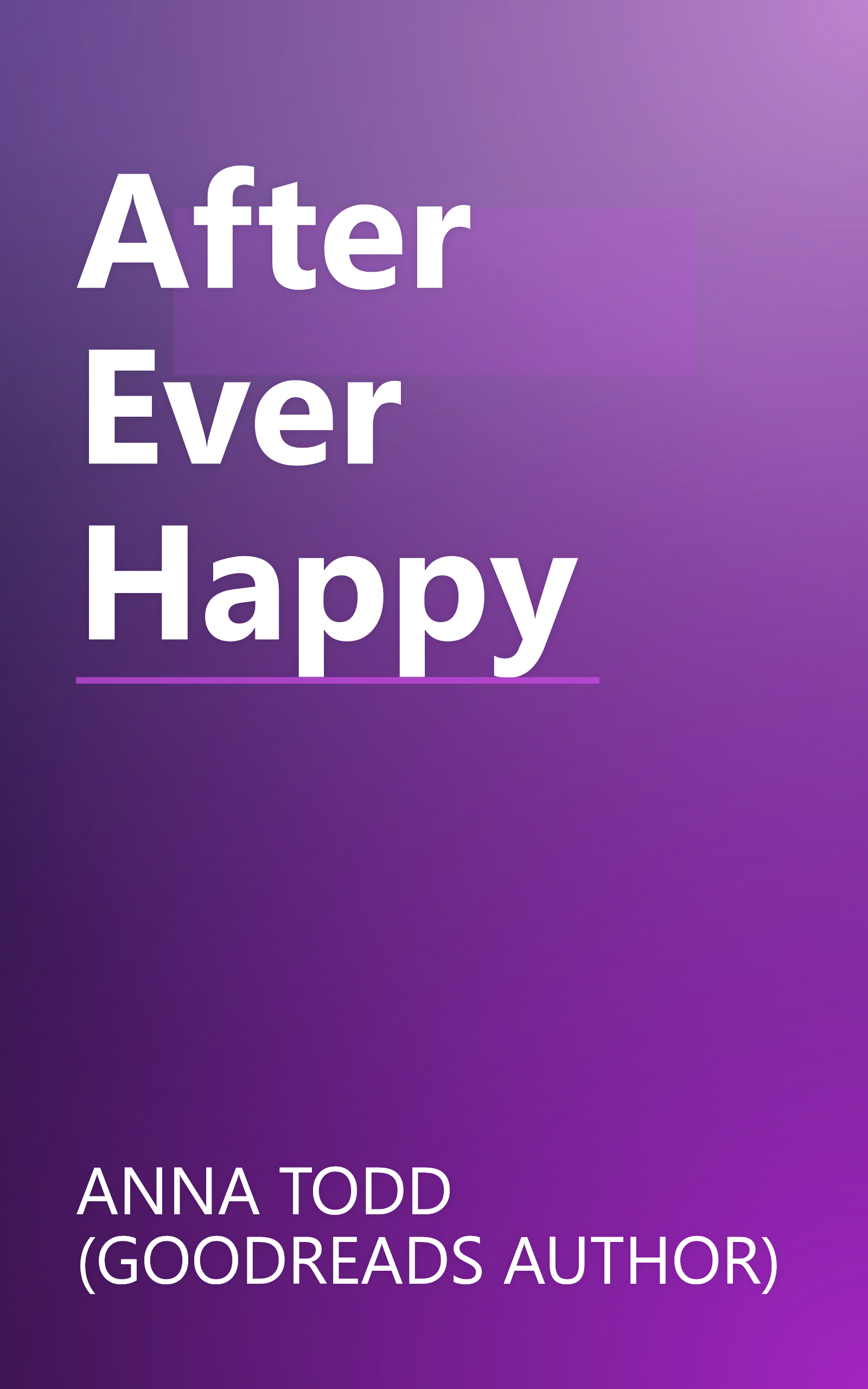 After Ever Happy book cover