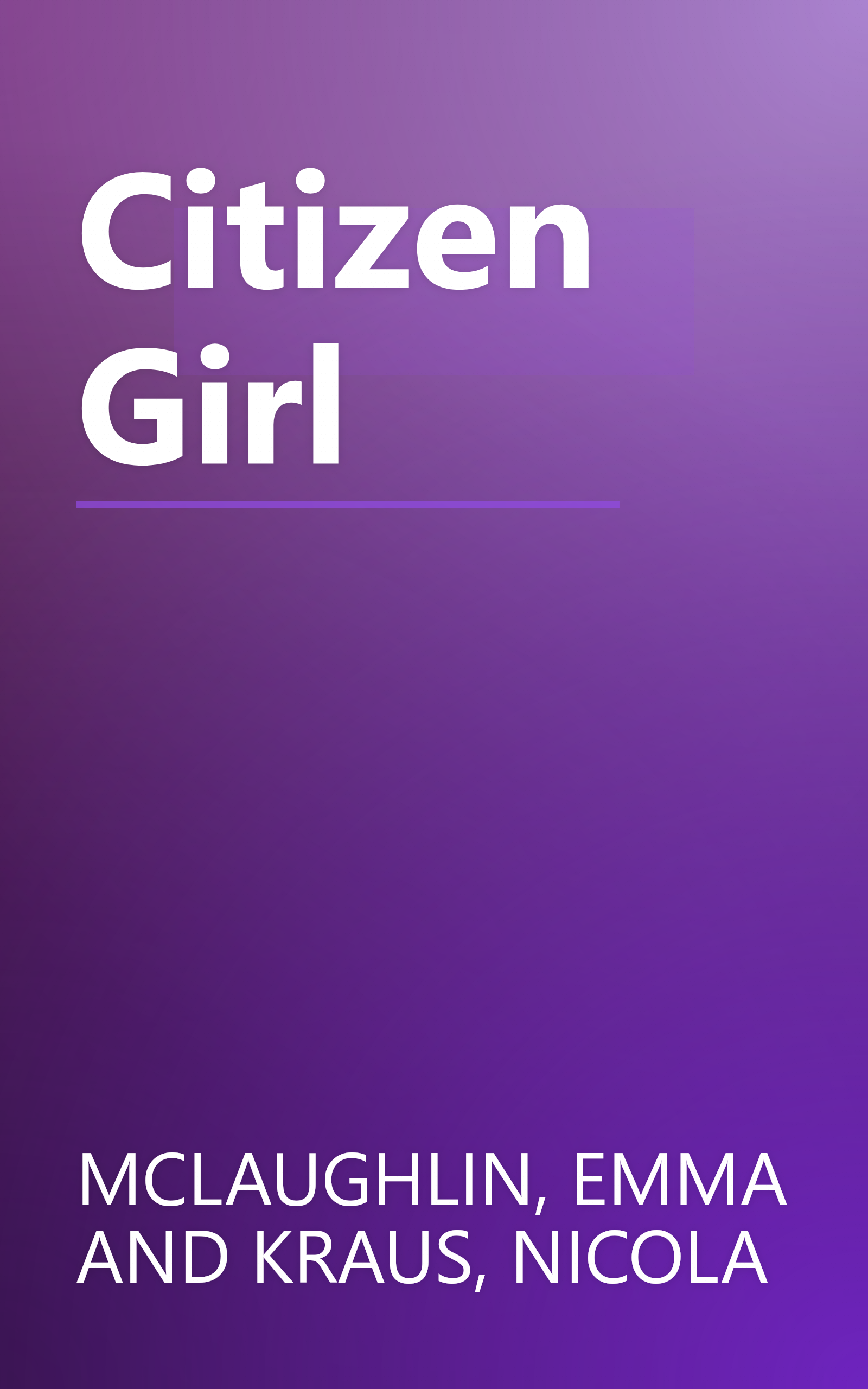 Citizen Girl book cover