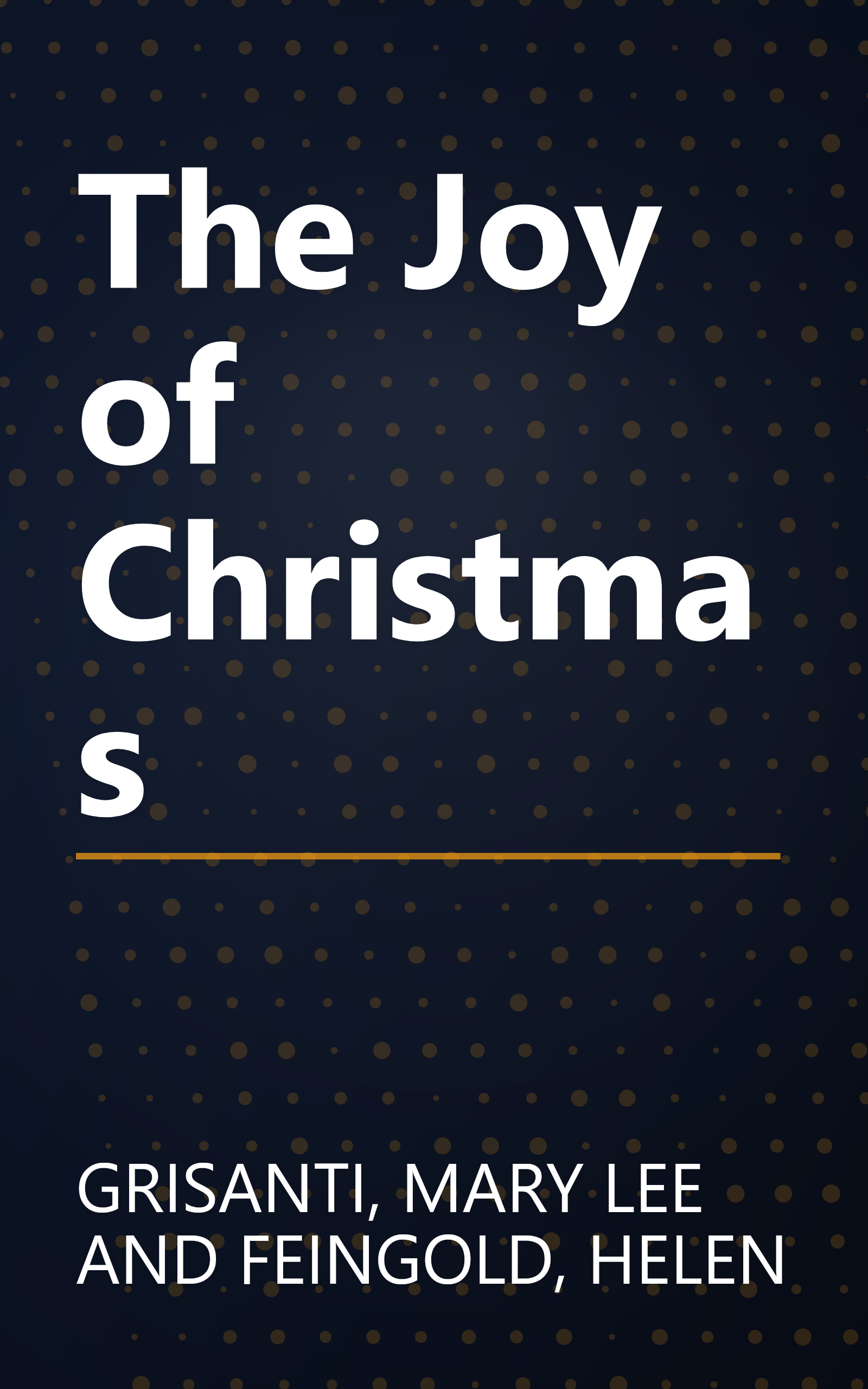 The Joy of Christmas book cover