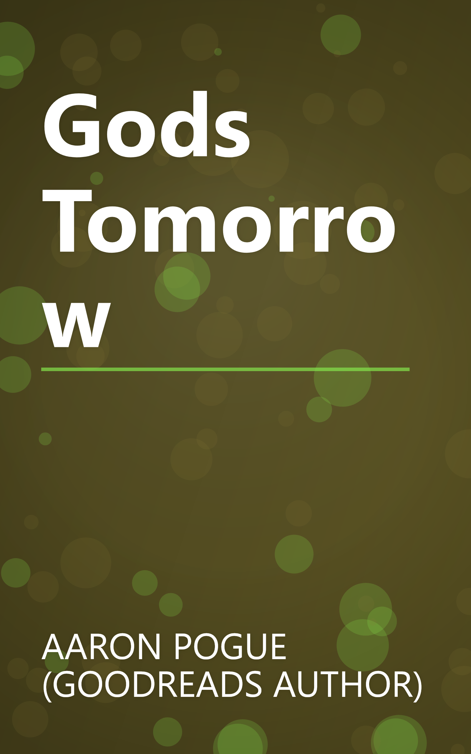 Gods Tomorrow book cover
