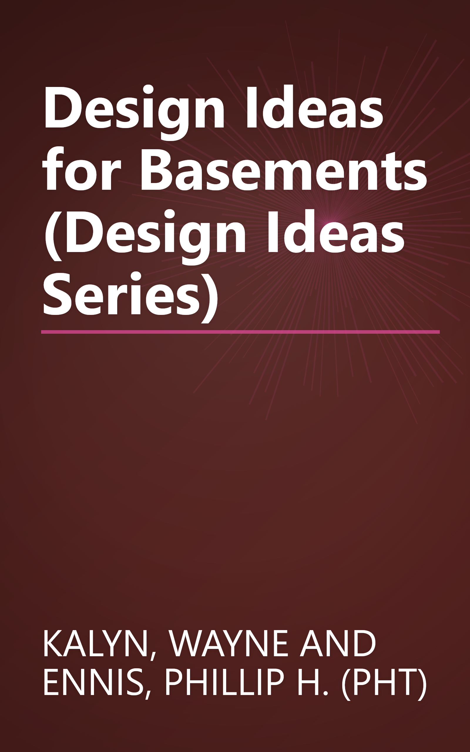 Design Ideas for Basements (Design Ideas Series) book cover