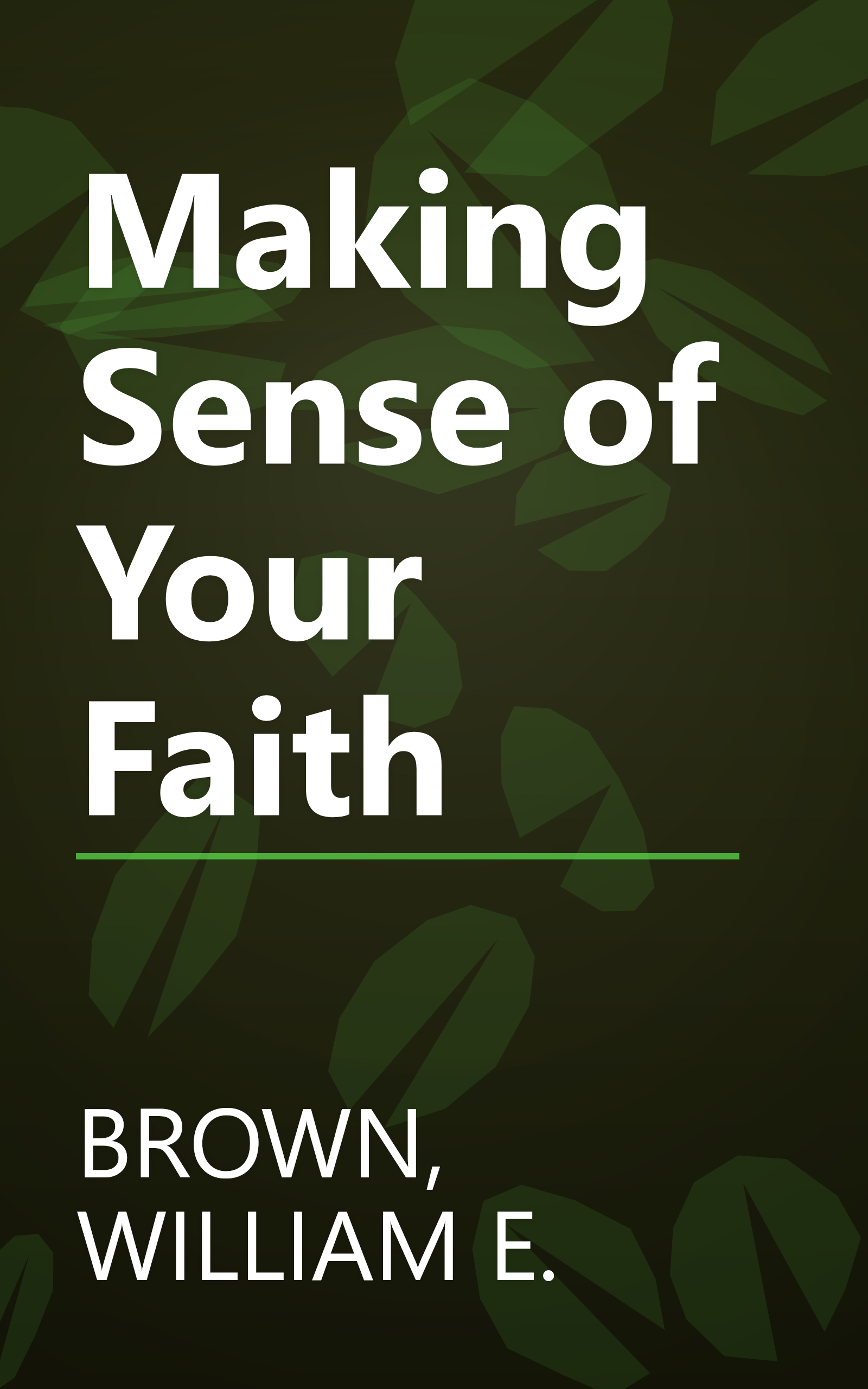 Making Sense of Your Faith book cover