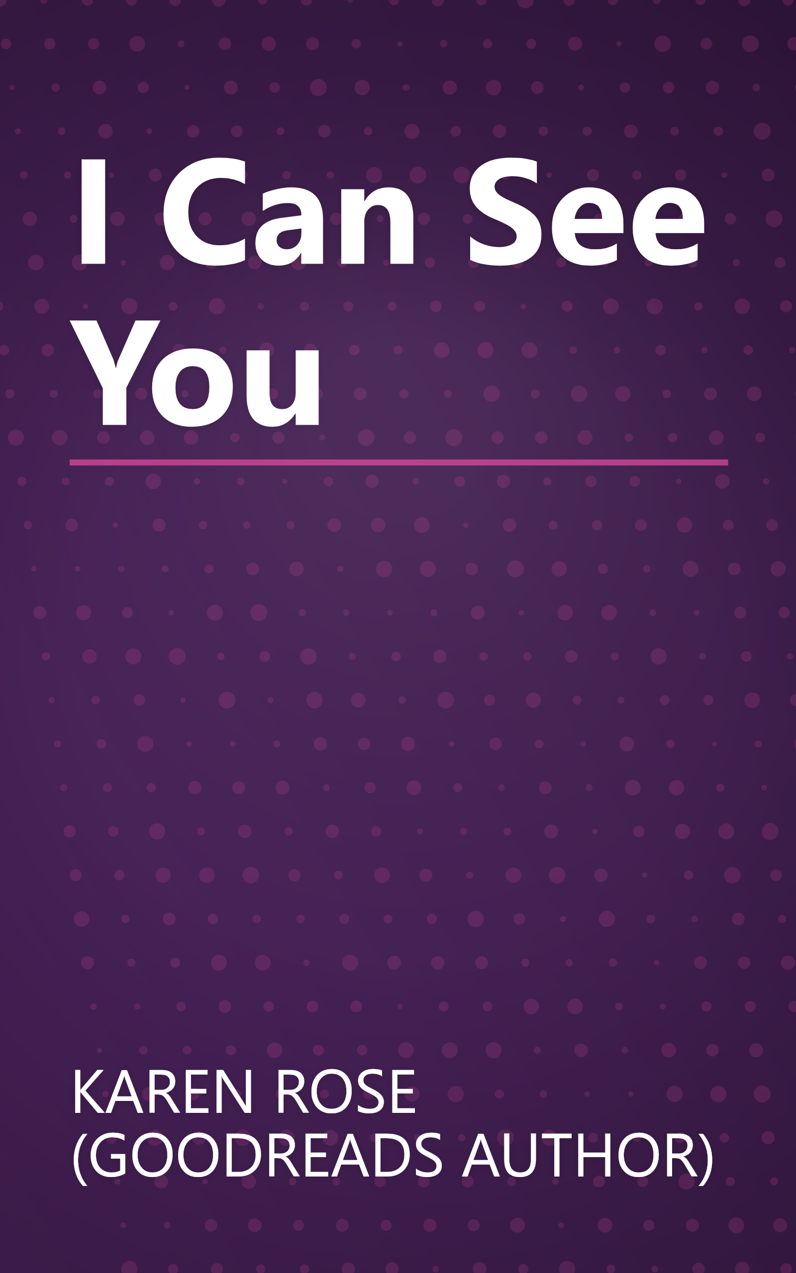 I Can See You book cover