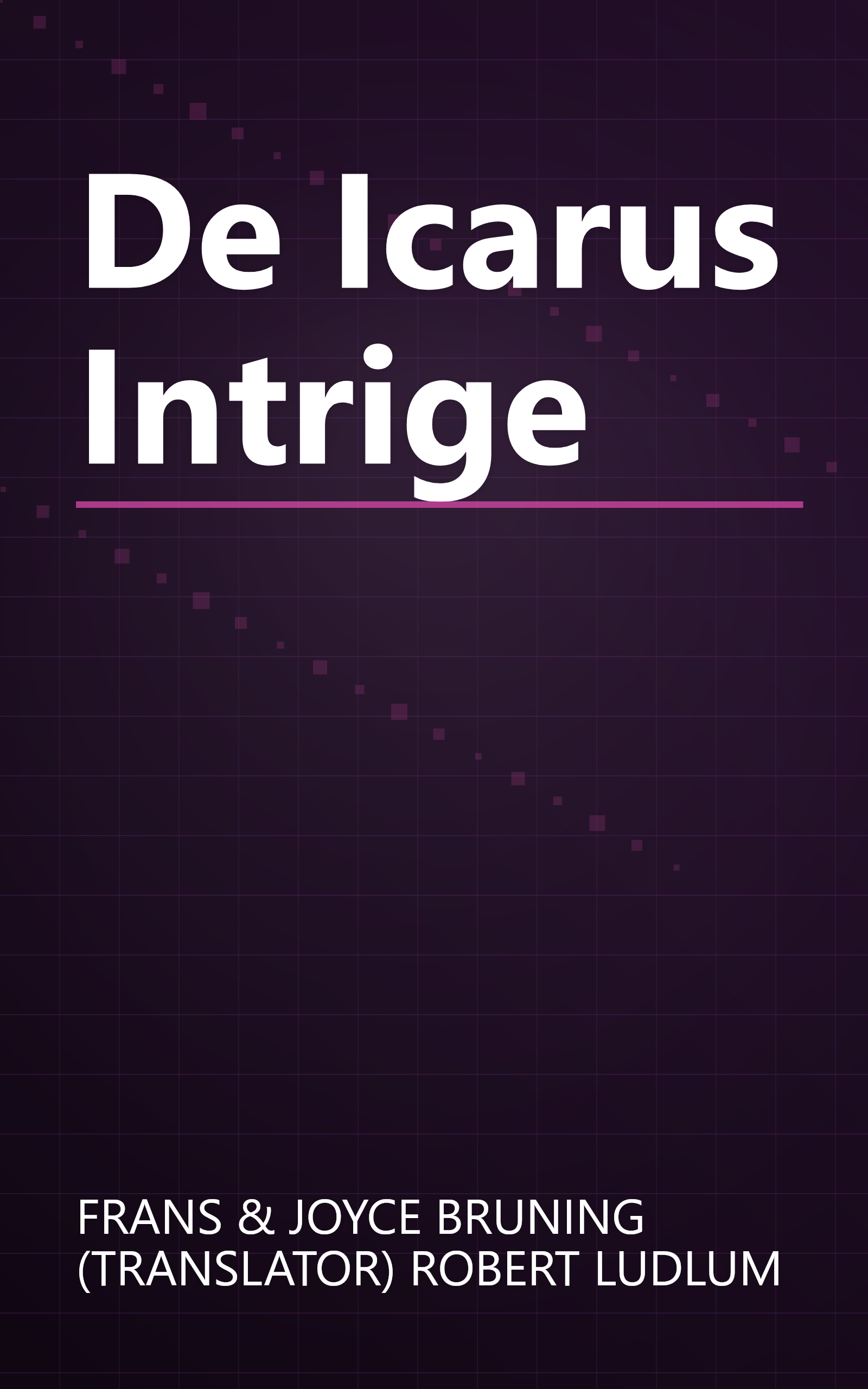 De Icarus Intrige book cover